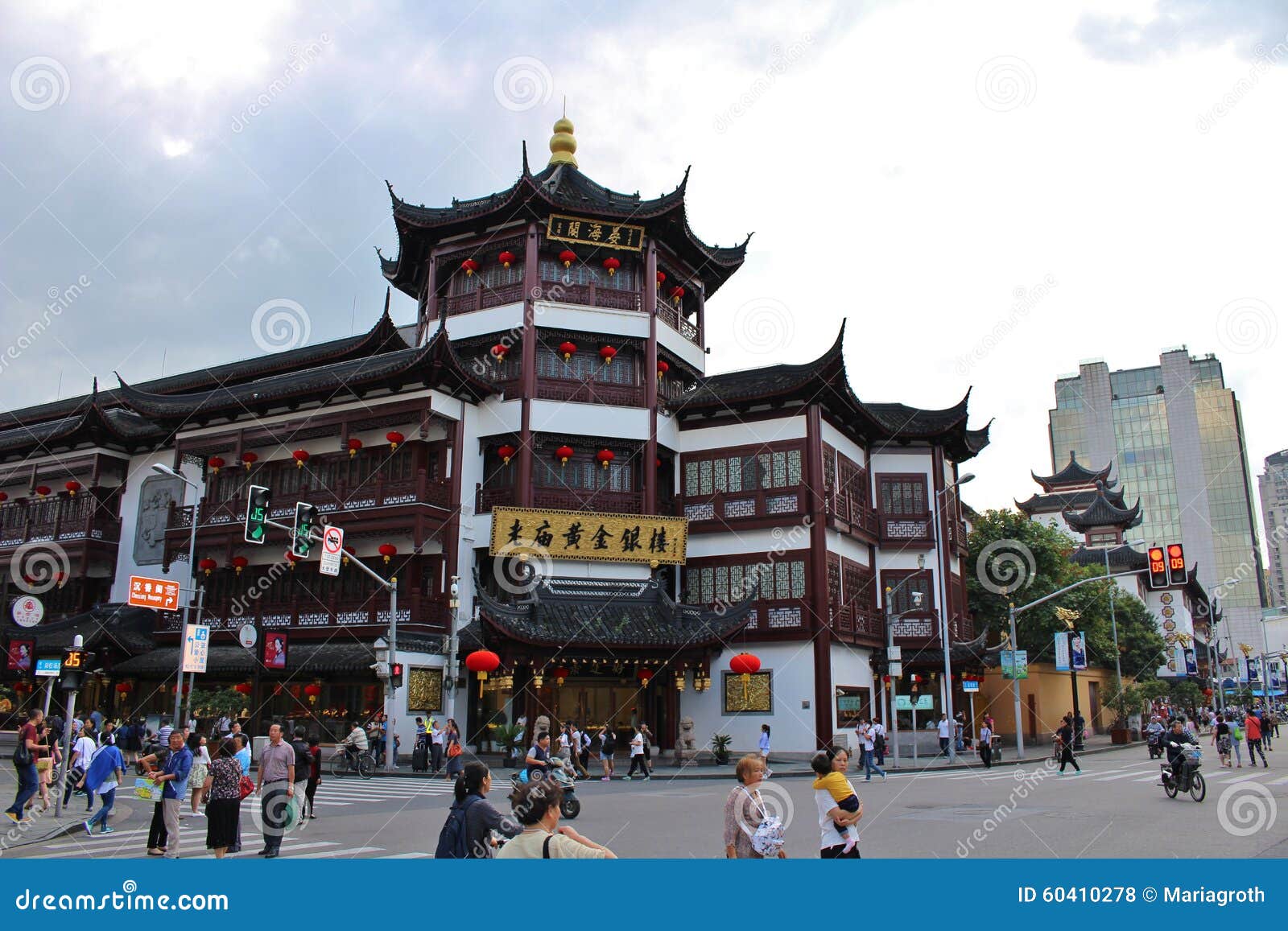 Old Town, Shanghai editorial stock photo. Image of asian - 60410278