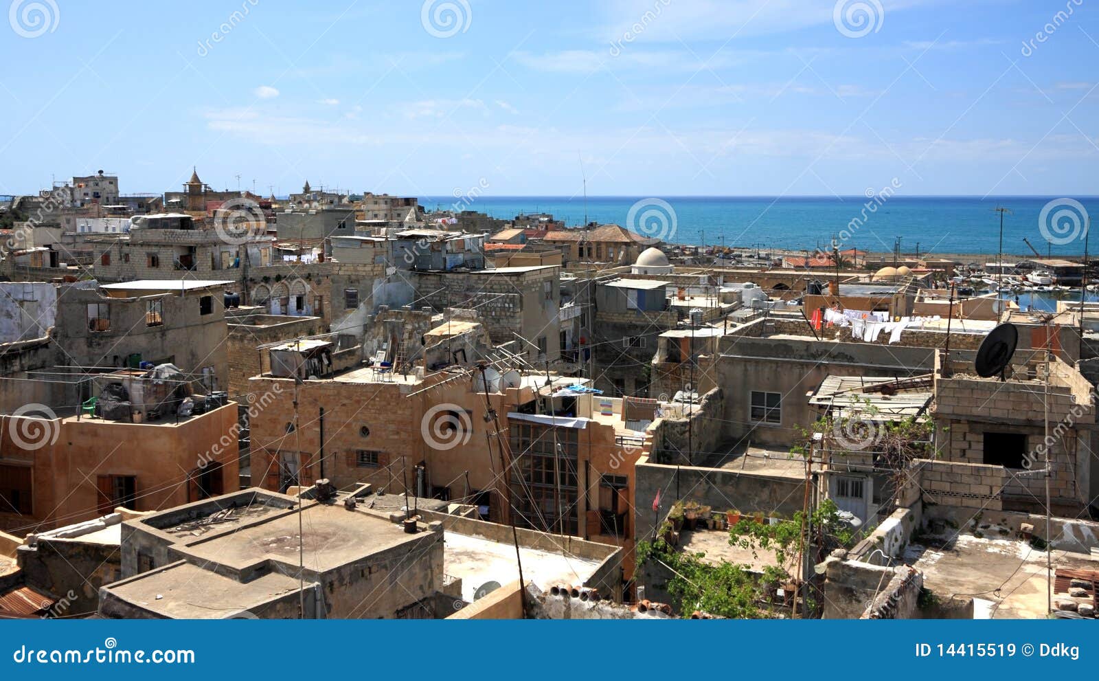 Old Town Sidon, Lebanon stock image. Image of culture - 14415519