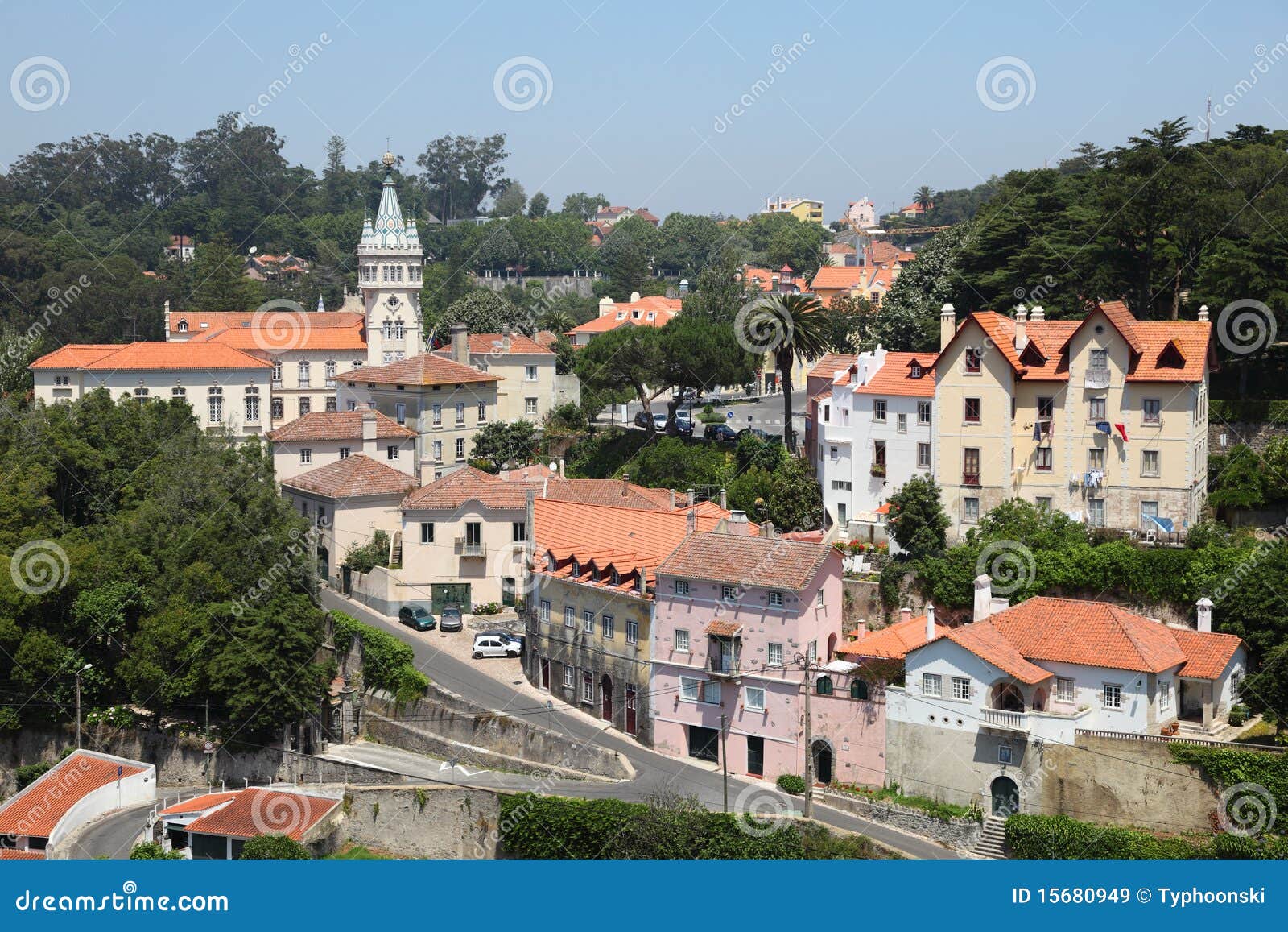 Old Town of Sintra, Portugal Stock Image - Image of national, medieval ...