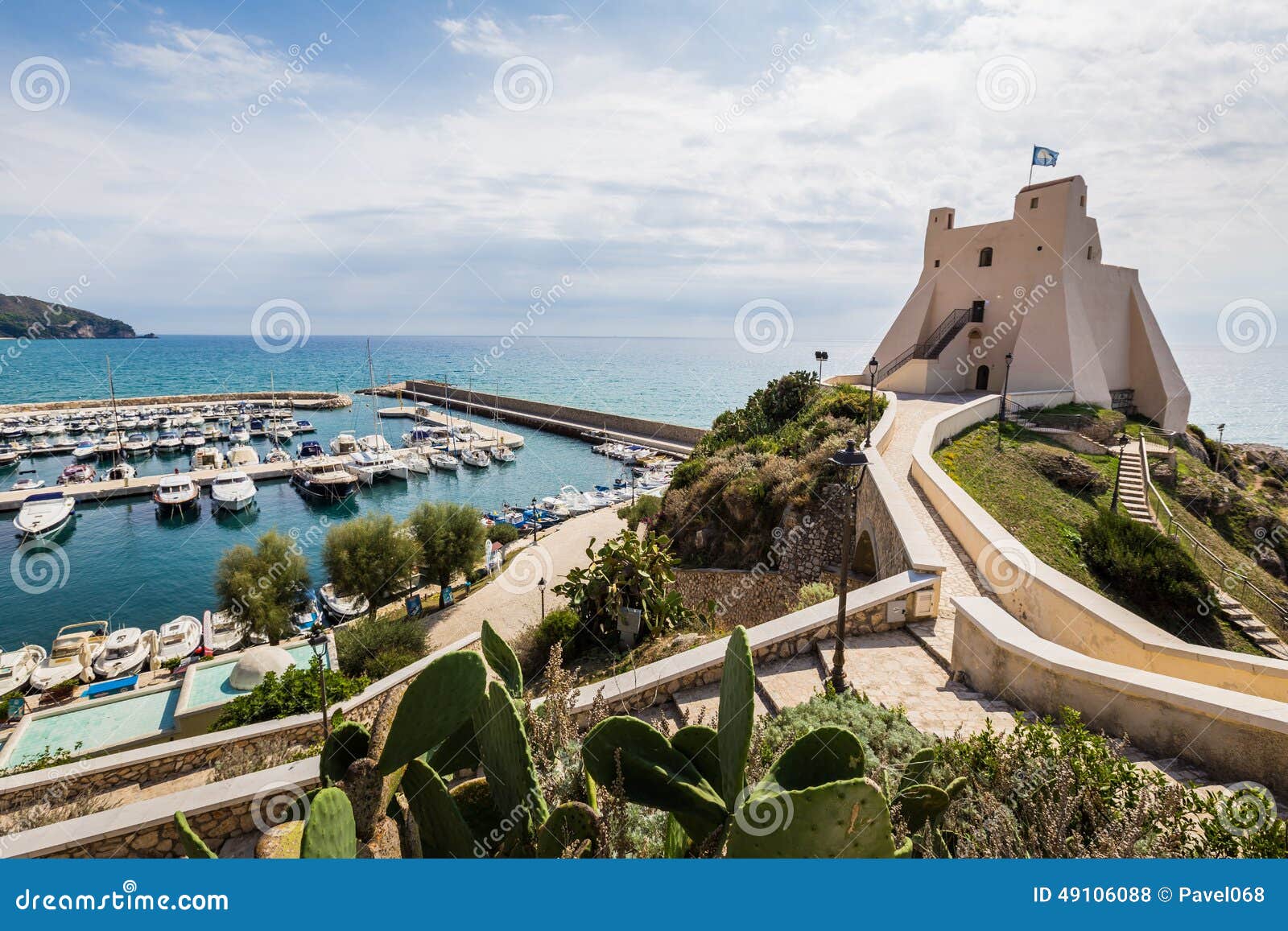 Old Town of Sperlonga, Lazio, Italy Stock Photo - Image of destination ...