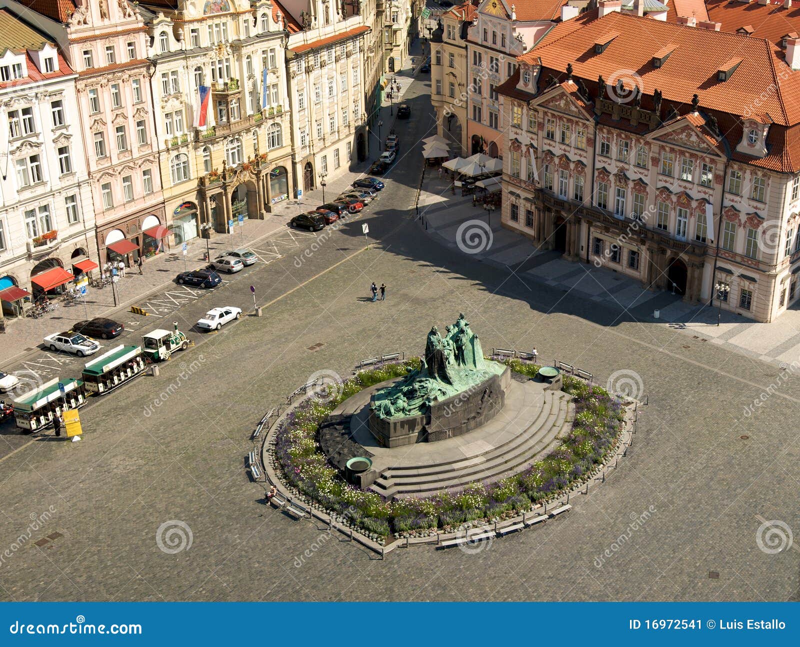 Old Town Square stock image. Image of facade, building - 16972541