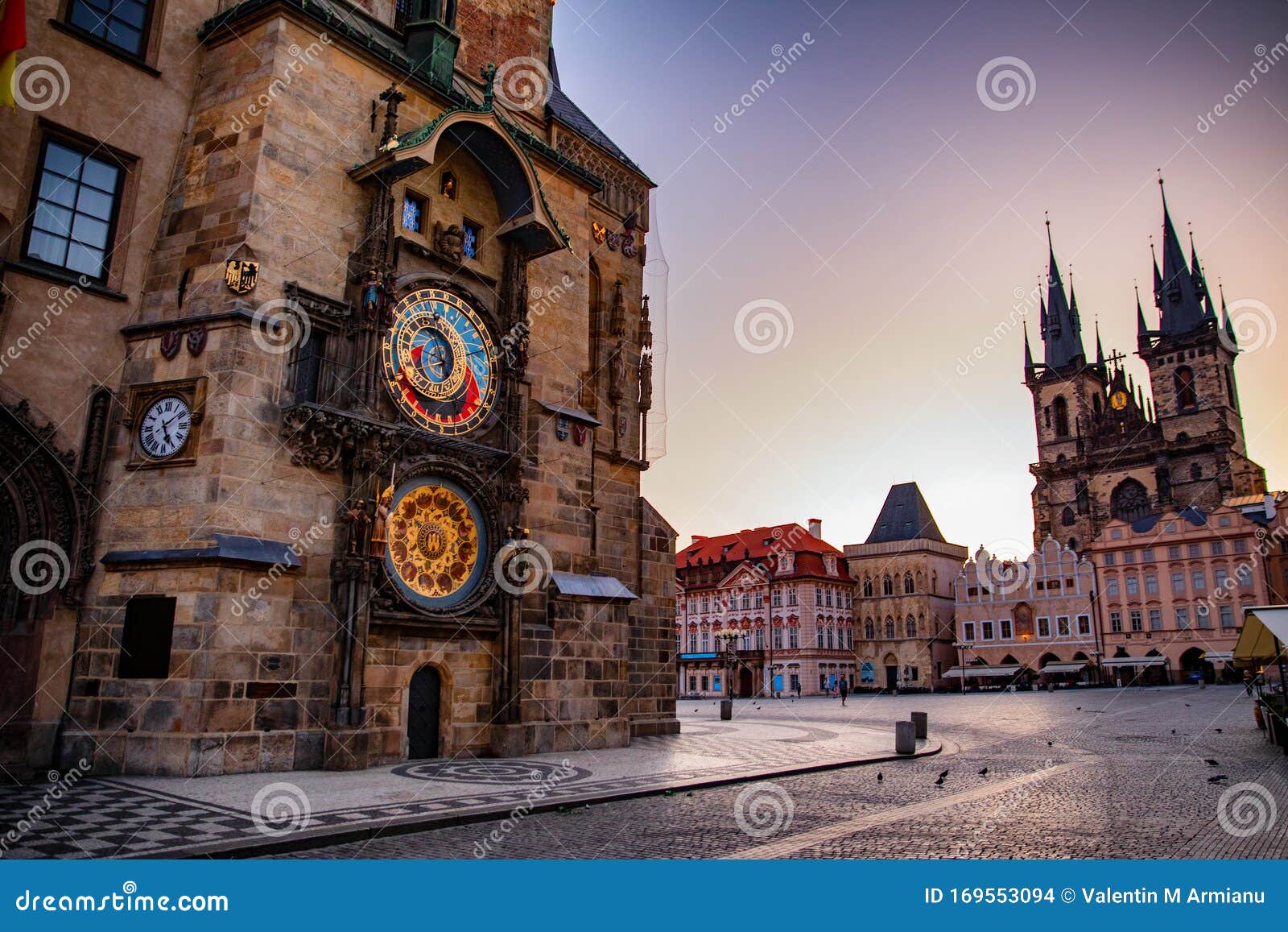 Old Town Square, Prague. Czech, Editorial Stock Image - Image of prague ...