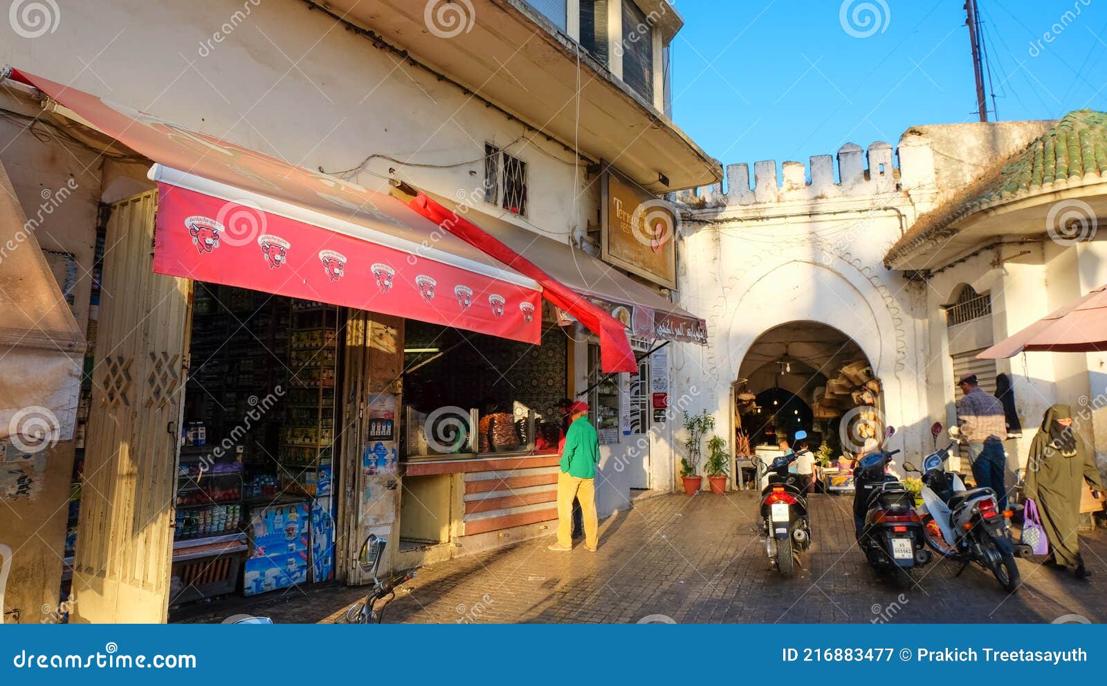 Old Town of Tangier, Morocco Editorial Photography - Image of ...