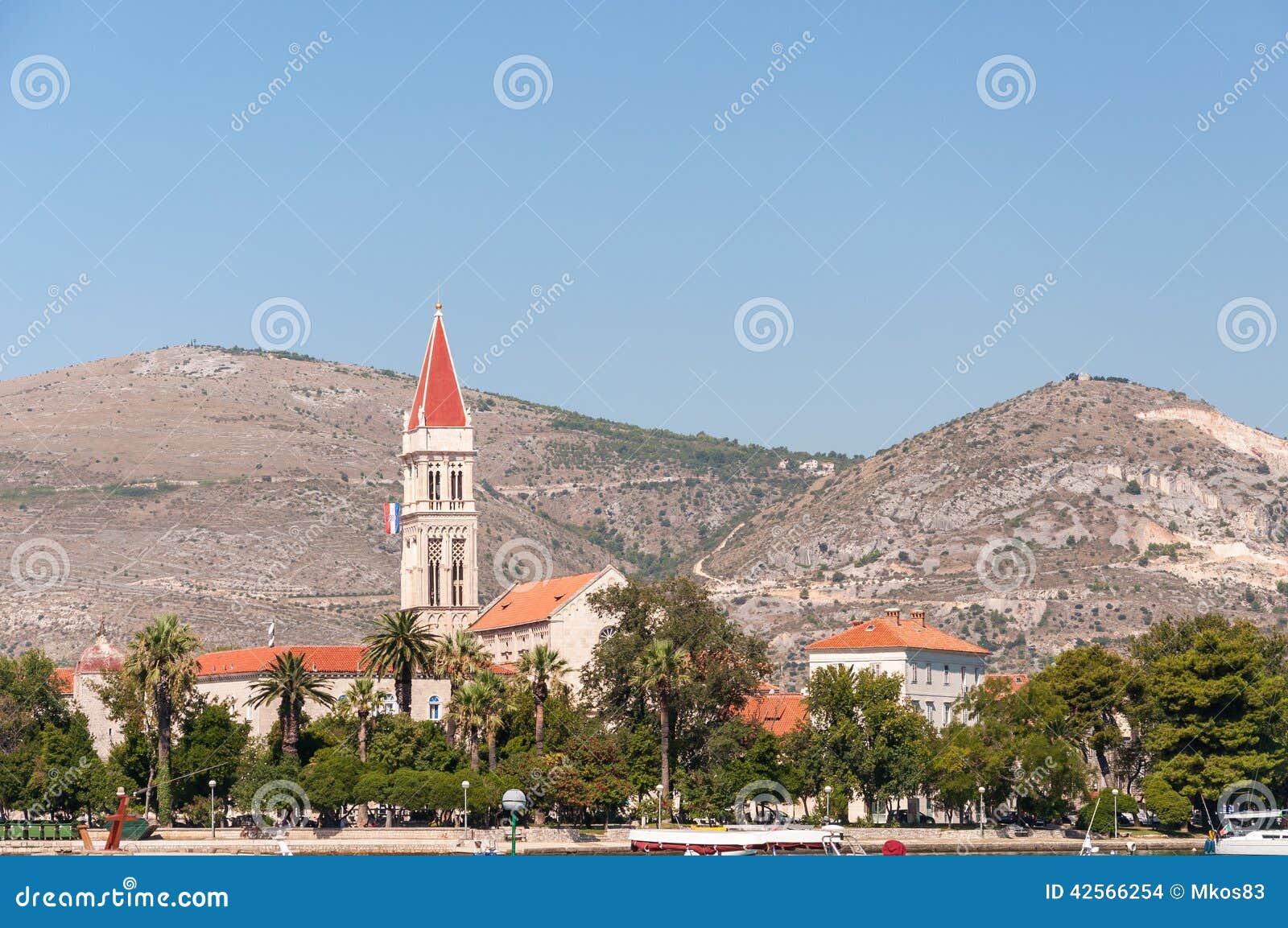 Old Town of Trogir in Croatia Stock Photo - Image of tourism, outdoors ...