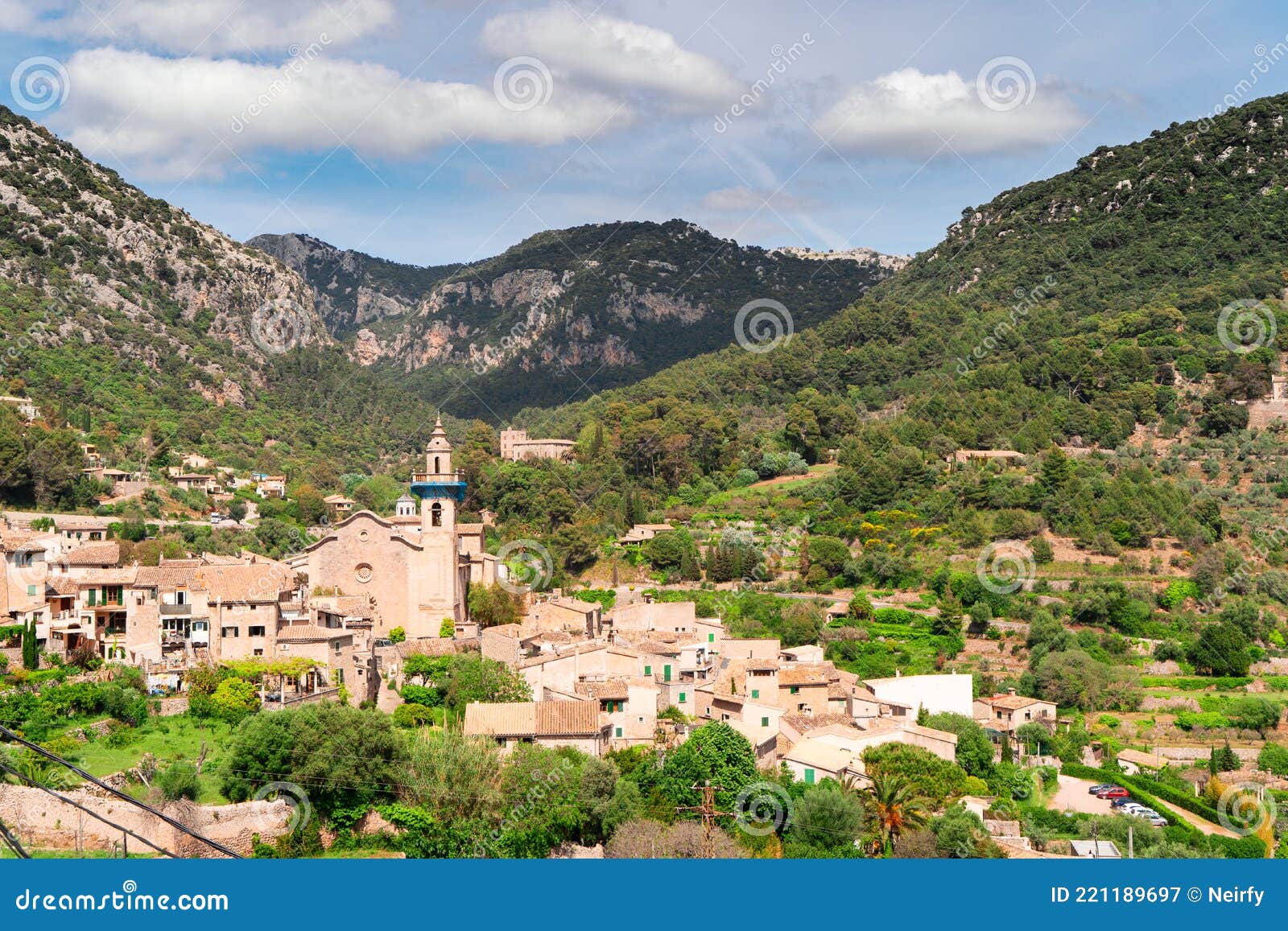 Old Town of Valdemossa, Majorca Stock Image - Image of valdemosa ...