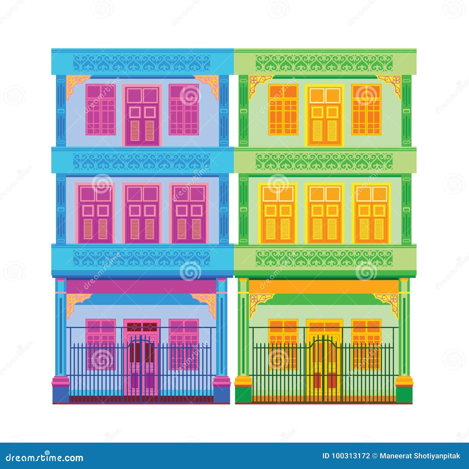 Peranakan Cartoons, Illustrations & Vector Stock Images - 152 Pictures ...