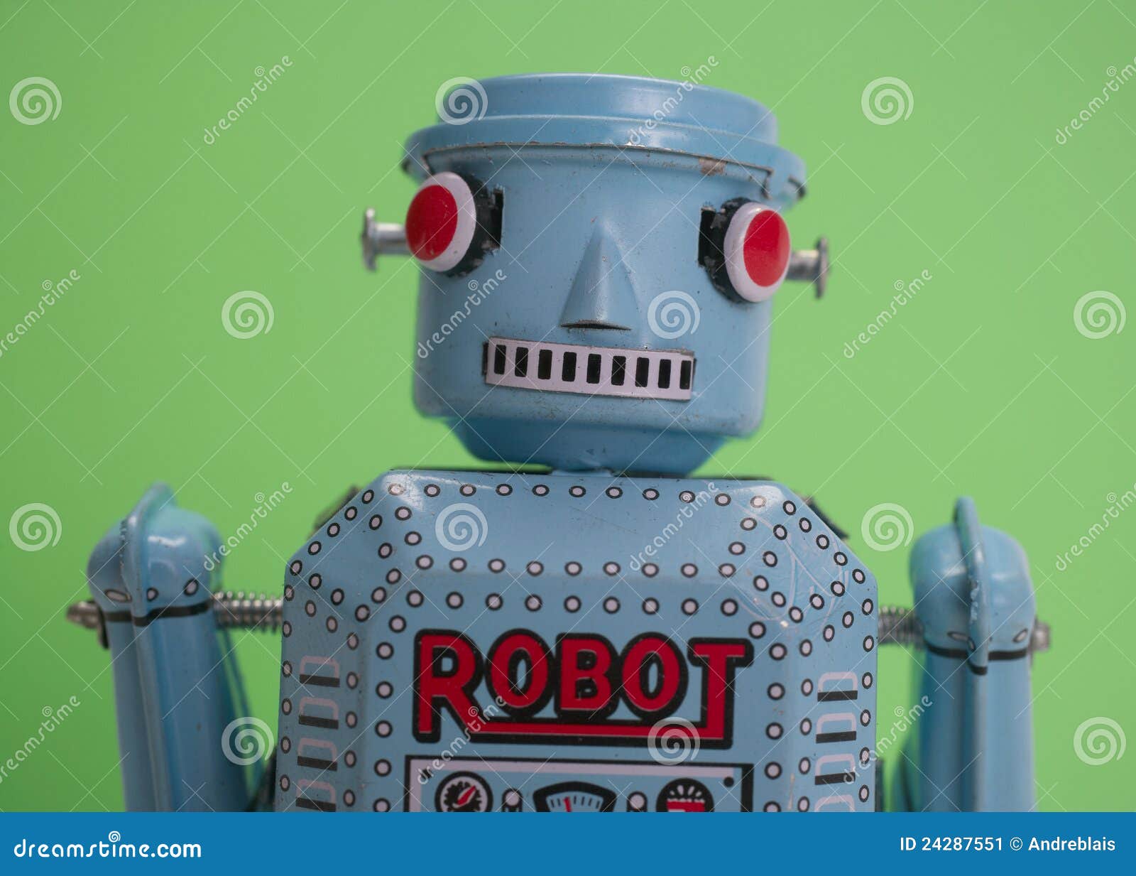 Old toy robot stock image. Image of close, machinery - 24287551