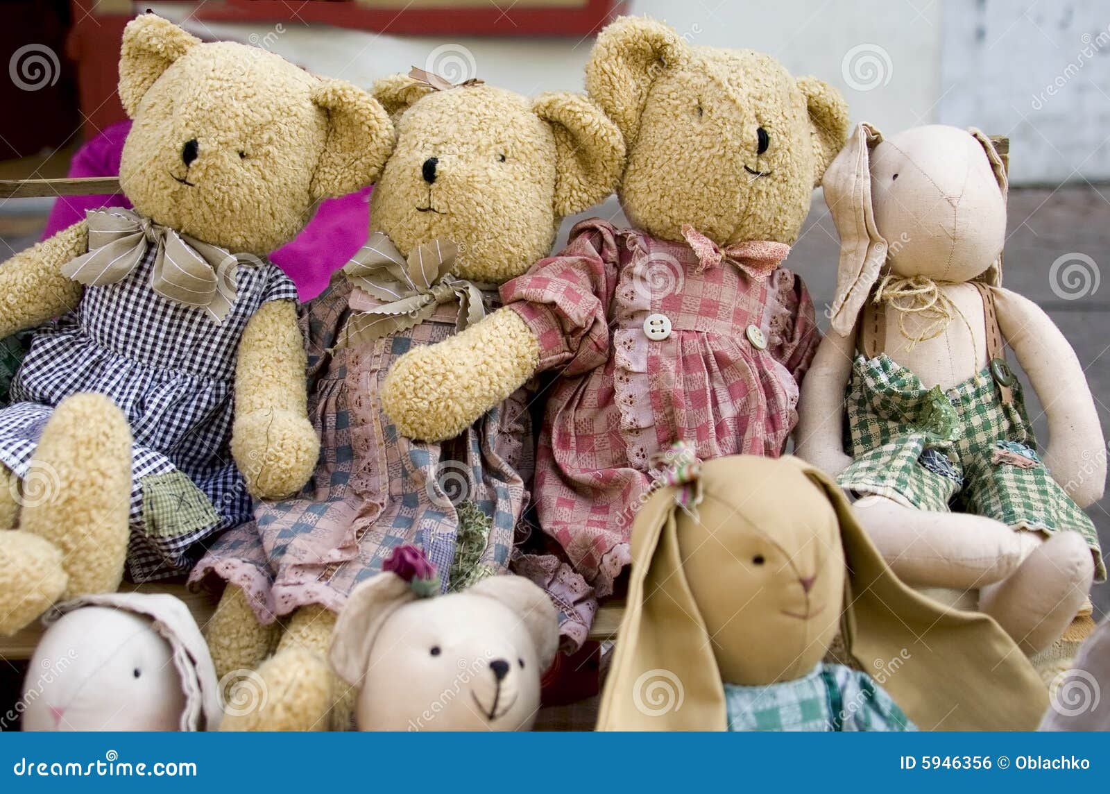 Old Toys Royalty Free Stock Image - Image: 5946356