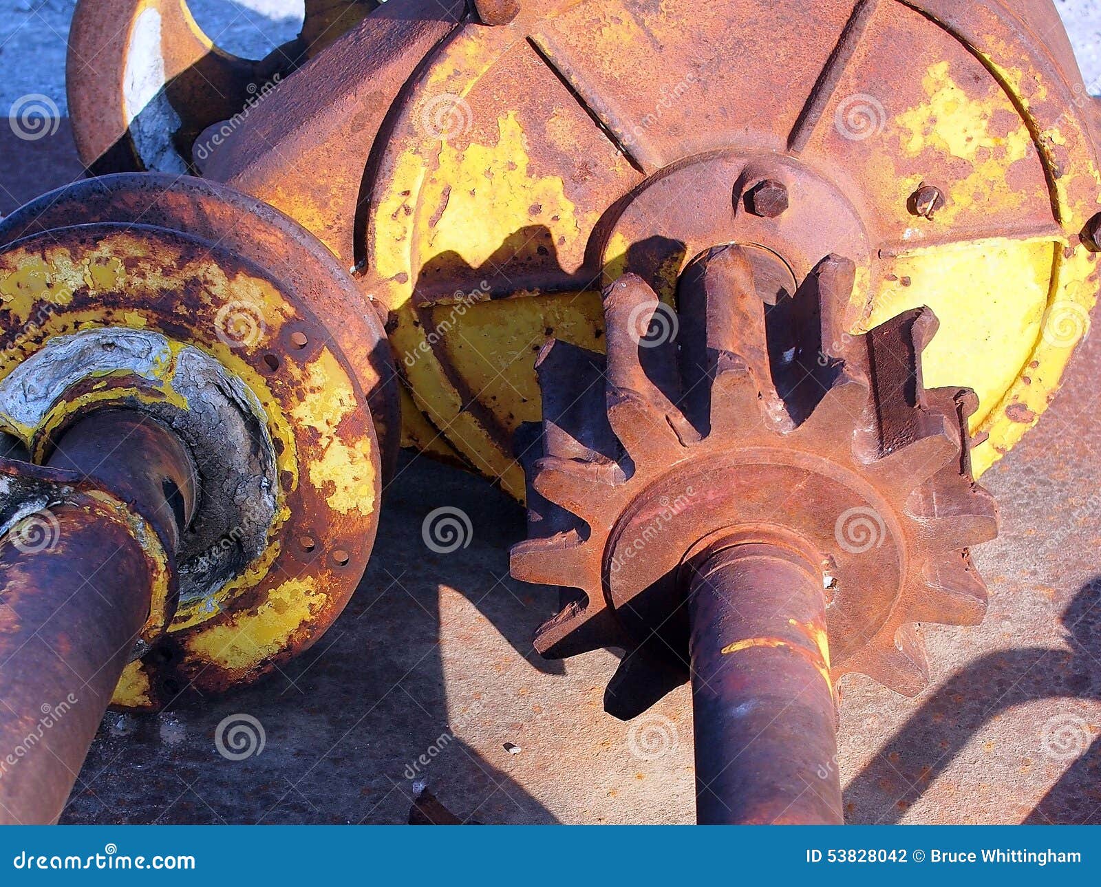 Old Tractor Gears stock photo. Image of transmission - 53828042