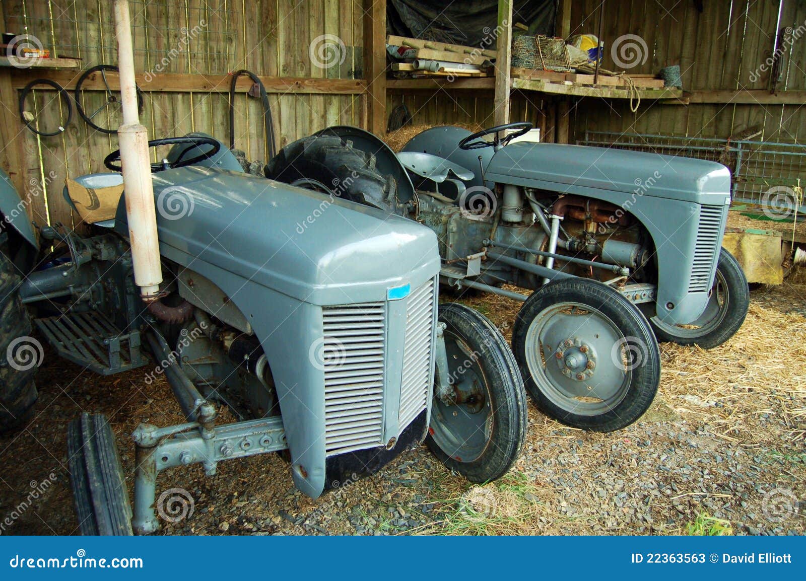 Old tractors stock image. Image of plough, condition - 22363563