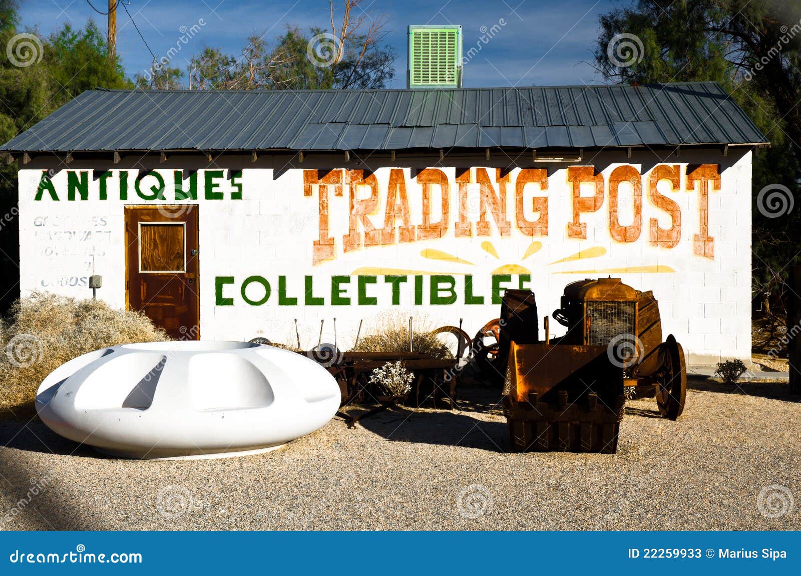 The Old Trading Post stock image. Image of cabin, village - 22259933