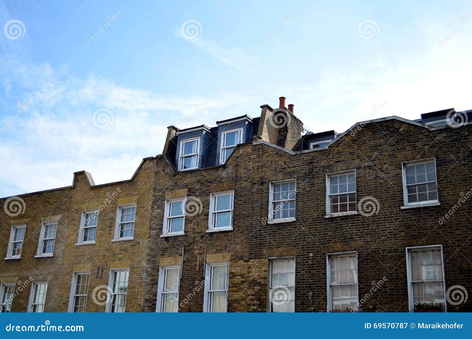 Old Traditional British Building Stock Image - Image of facade, city ...