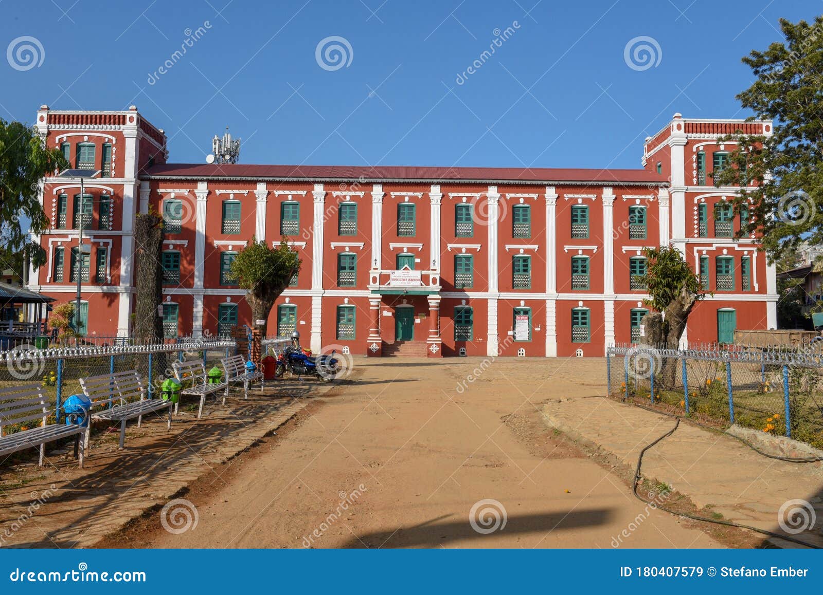 Old Traditional Building at Tansen in Nepal Editorial Stock Image ...