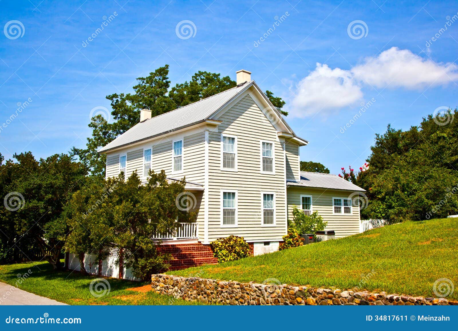 Old traditional farm house stock image. Image of nautical - 34817611