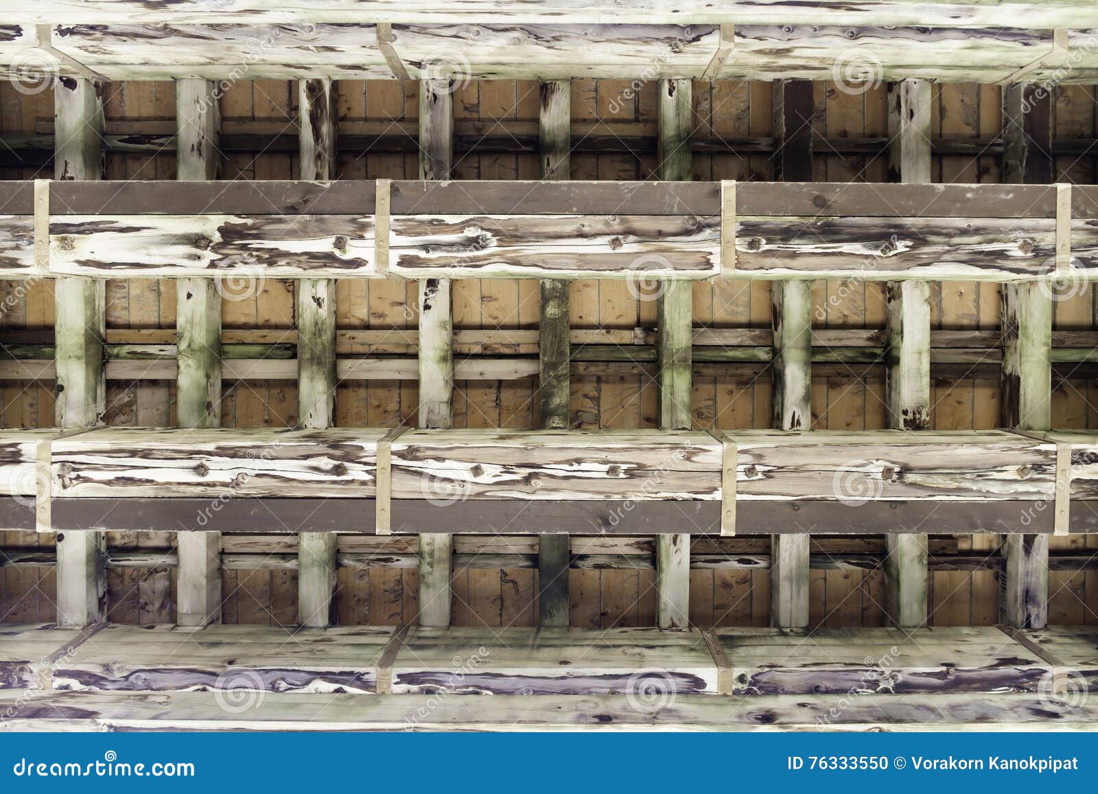 Old Traditional Japanese Wood Structure Stock Photo - Image of outdoor ...