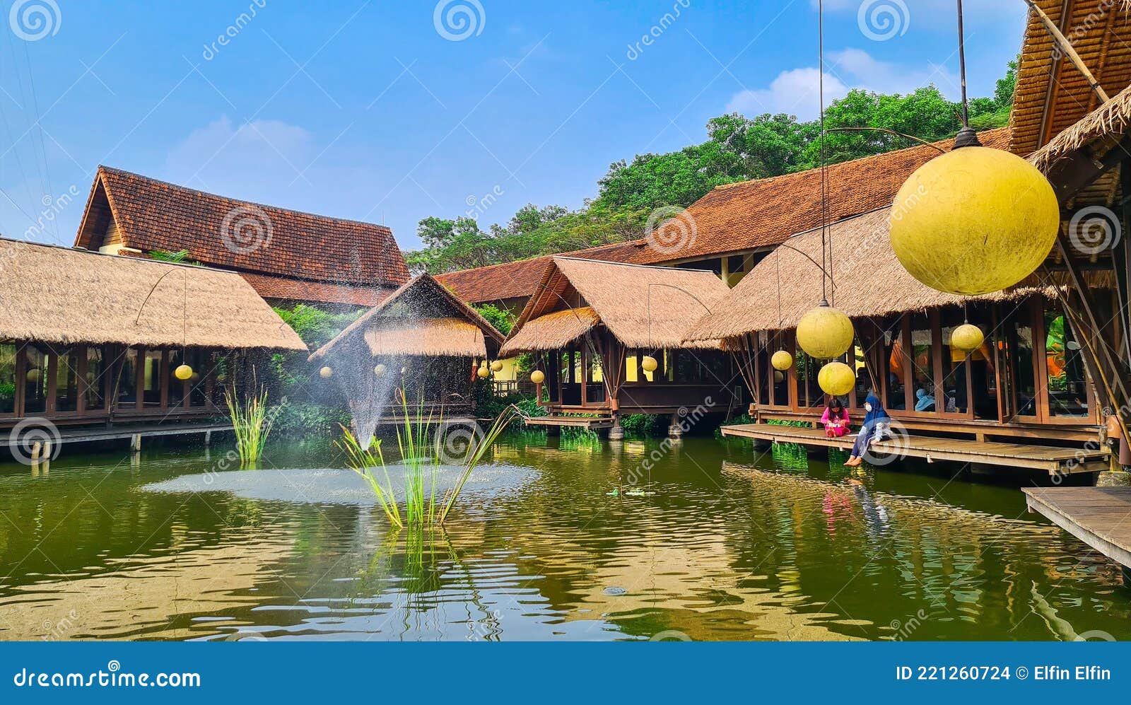 Old Traditional Model Mini House Stock Photo - Image of vacation ...