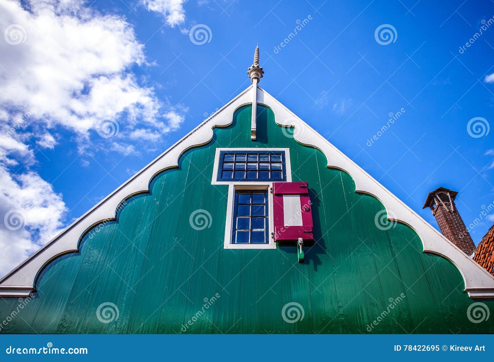 Old Traditional the Netherlands Window Close-up Stock Image - Image of ...
