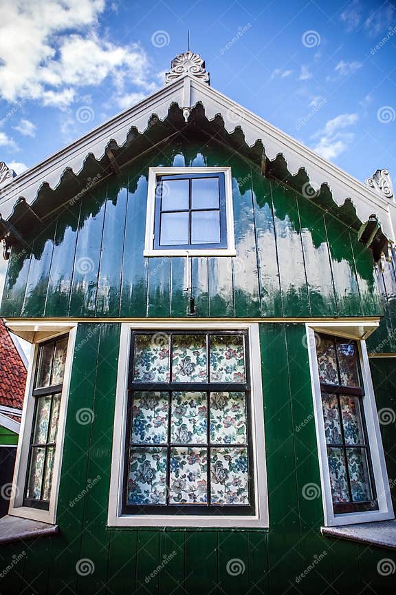 Old Traditional the Netherlands Window Close-up Stock Photo - Image of ...