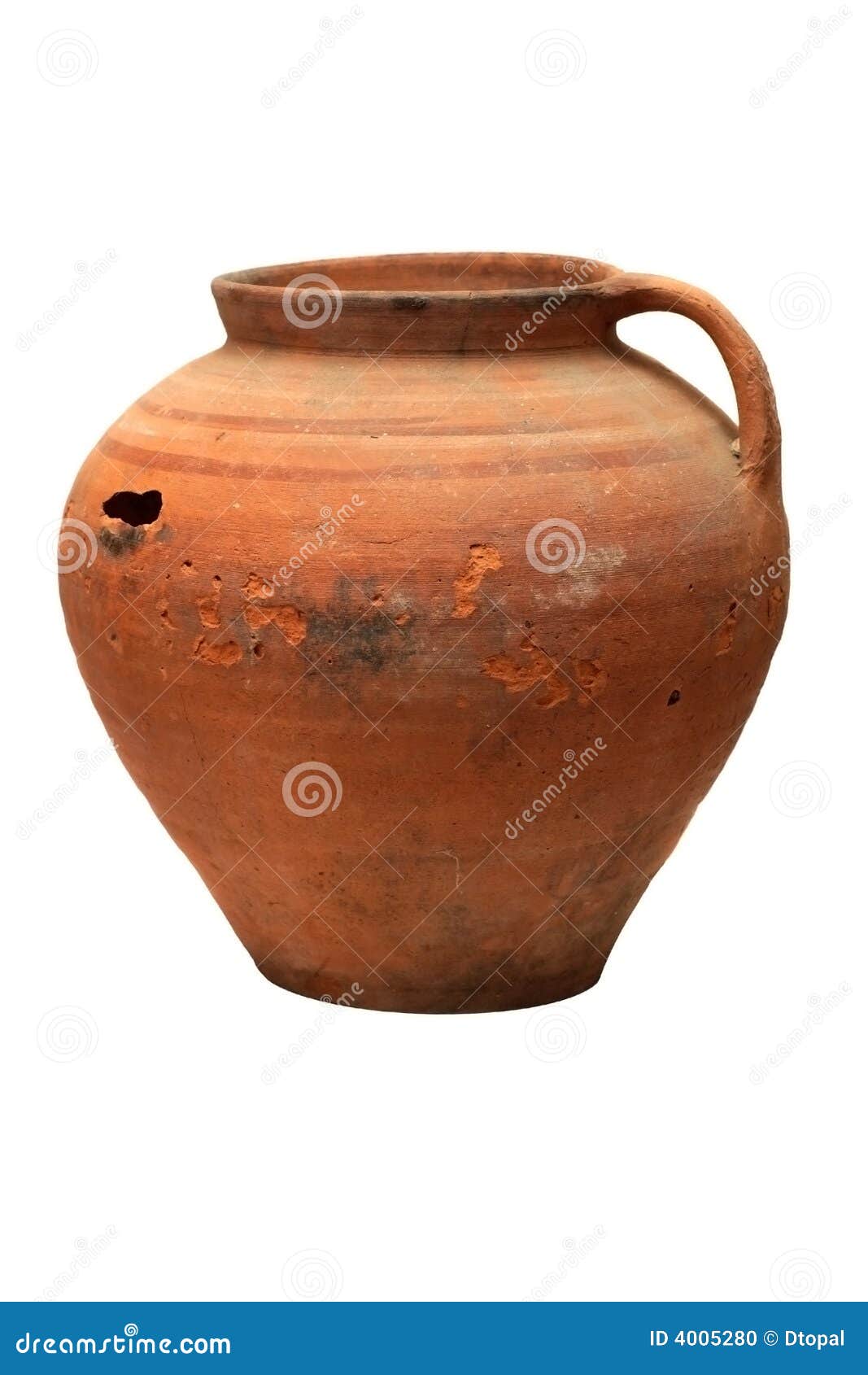 Old Traditional Pot Stock Photo - Image: 4005280
