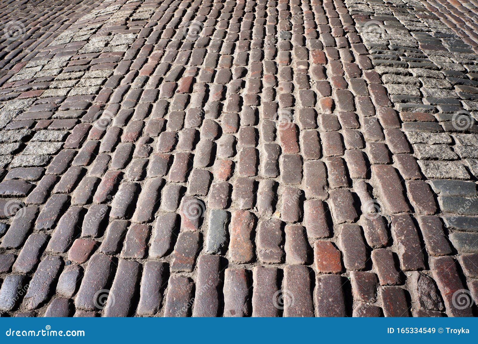 Old Traditional Stone Sett Paving Stock Image - Image of light ...