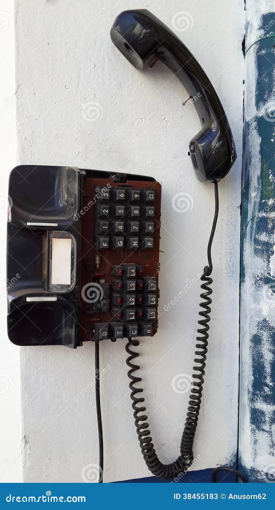 The Traditional Telephone Model. Royalty-Free Stock Photography ...