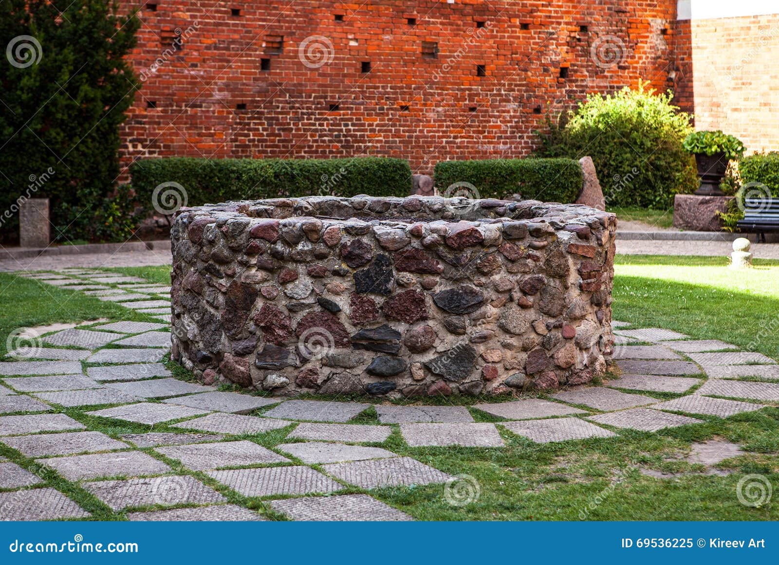 Old Traditional Water Well Structure Stock Image - Image of travel ...