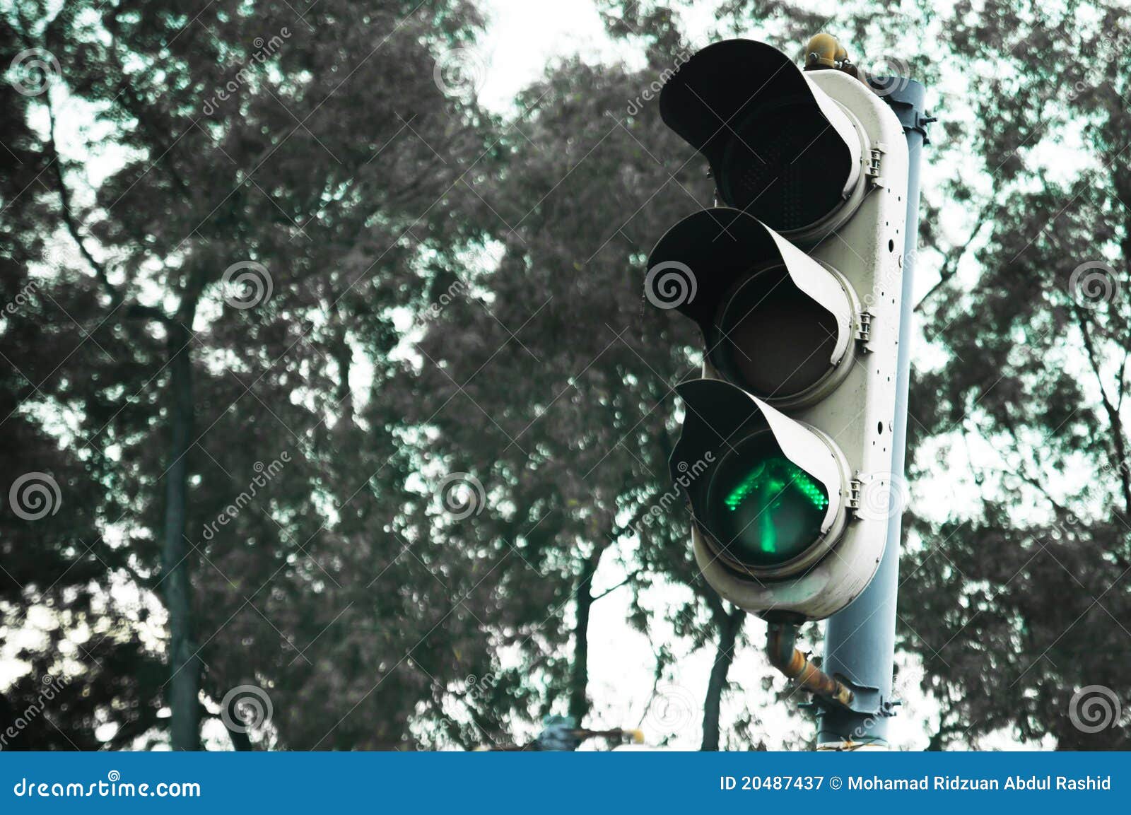 The Old Traffic Light stock image. Image of still, green - 20487437