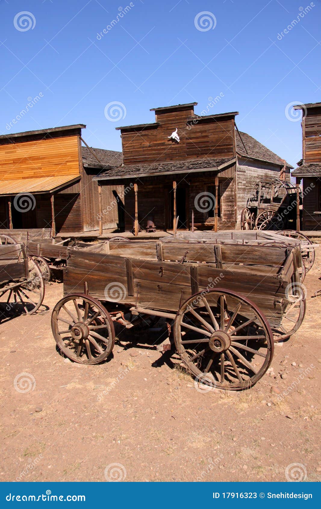Old trail town stock image. Image of trail, transportation - 17916323