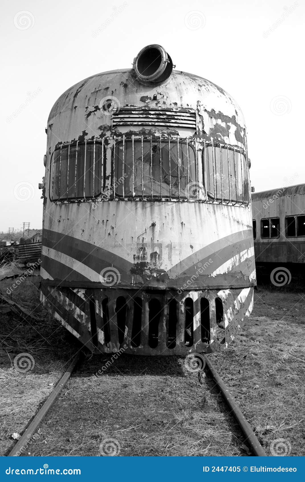 Old Train stock image. Image of storage, travel, grey - 2447405