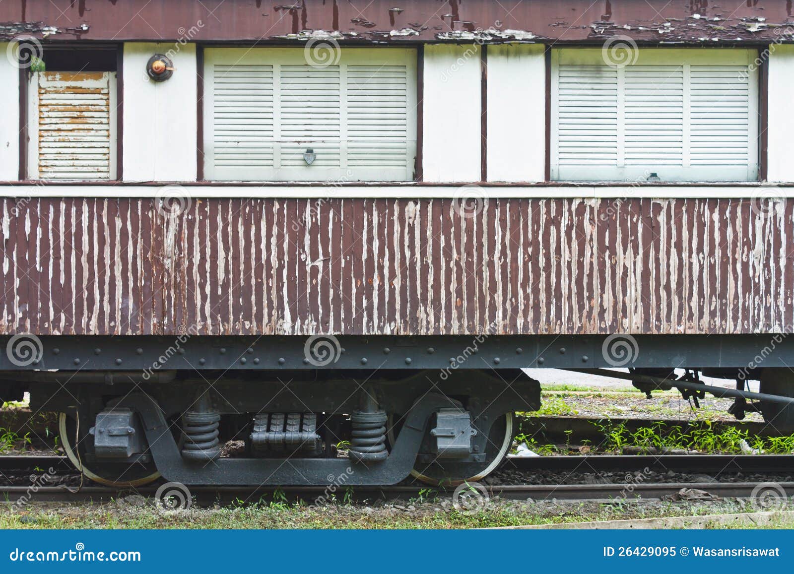 Old train bogie stock image. Image of detail, engine - 26429095