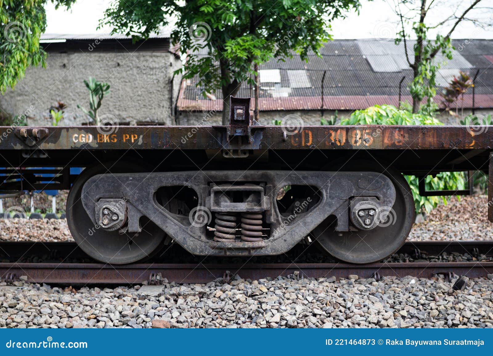 Railroad Chassis Royalty-Free Stock Photo | CartoonDealer.com #7035459