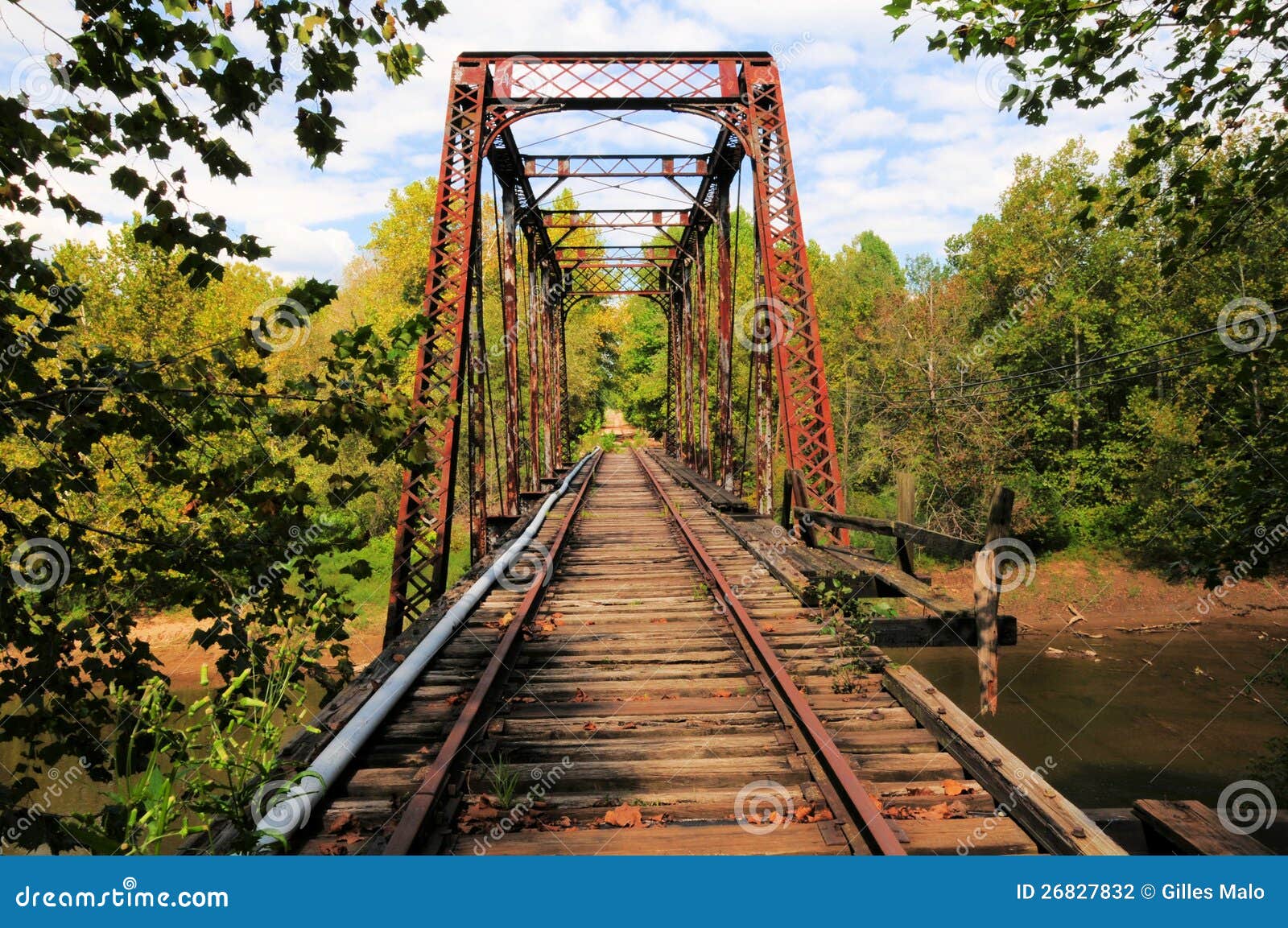Train Bridge. Royalty-Free Stock Image | CartoonDealer.com #32664802