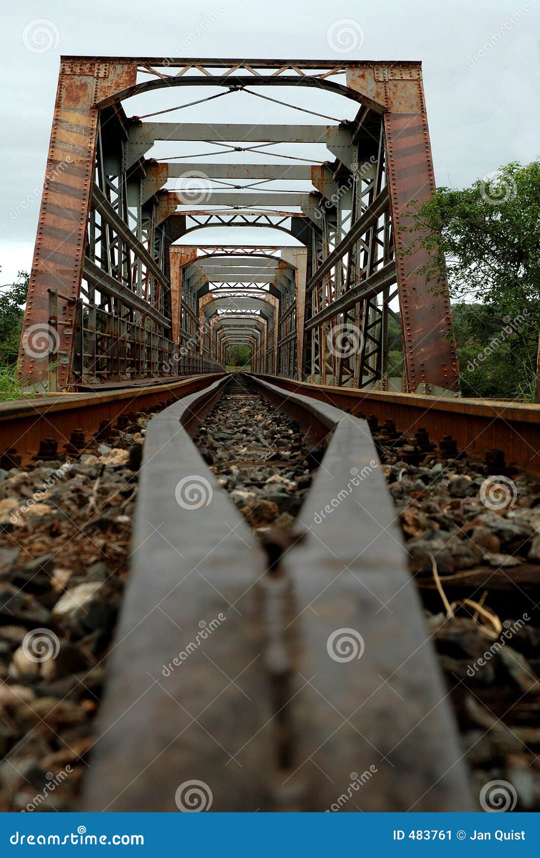 Old train bridge stock image. Image of railway, steel, bridge - 483761