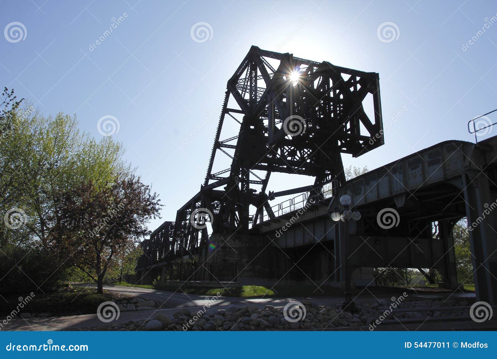 Old Train Bridge stock image. Image of historic, turn - 54477011