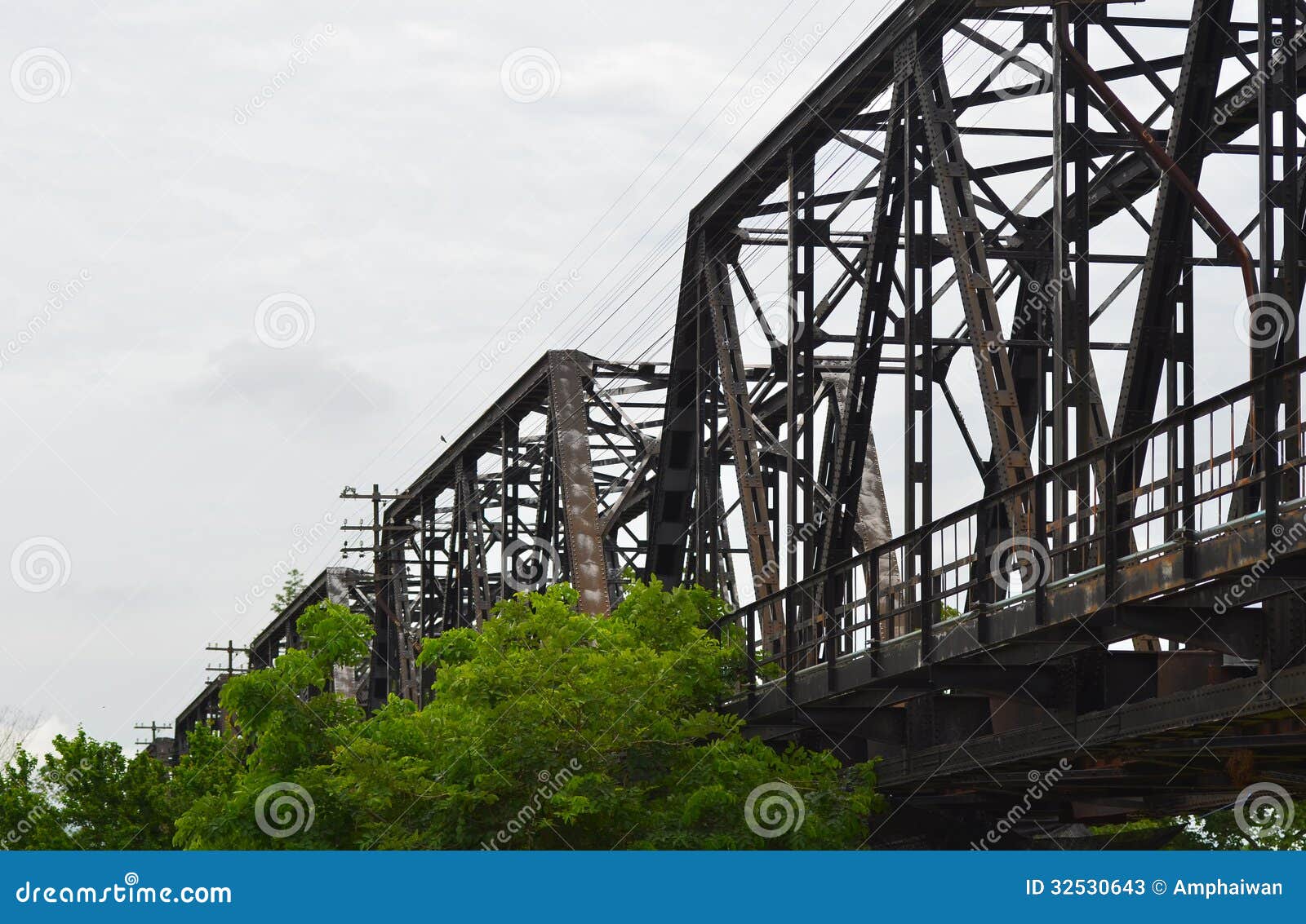 Old train bridge stock image. Image of locomotive, bridge - 32530643