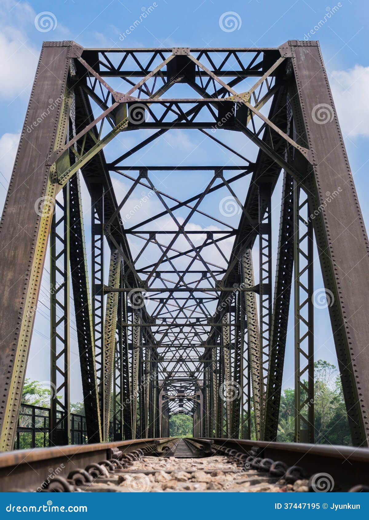 Old train bridge stock image. Image of world, rock, train - 37447195