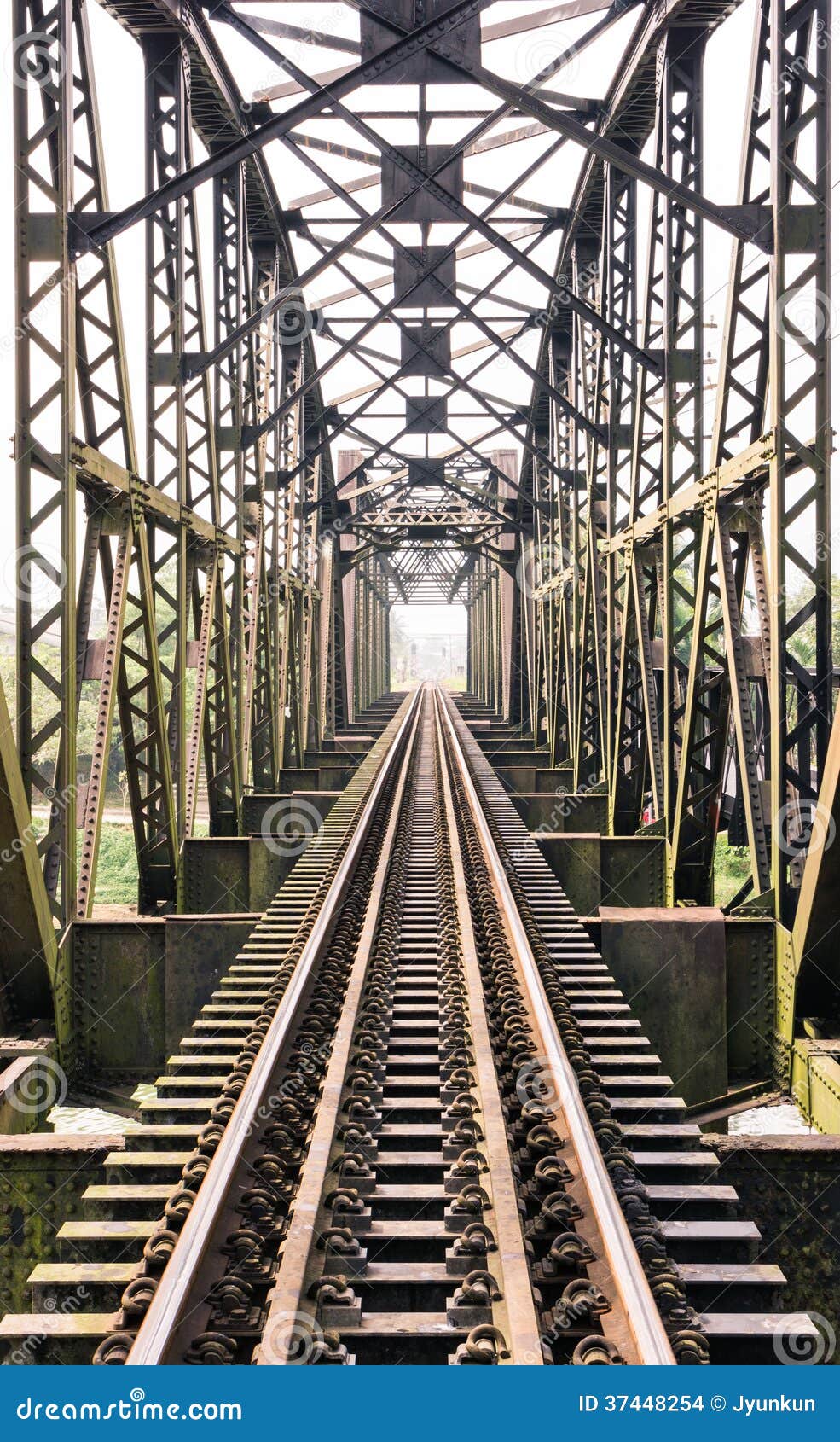 Old train bridge stock photo. Image of railway, long - 37448254