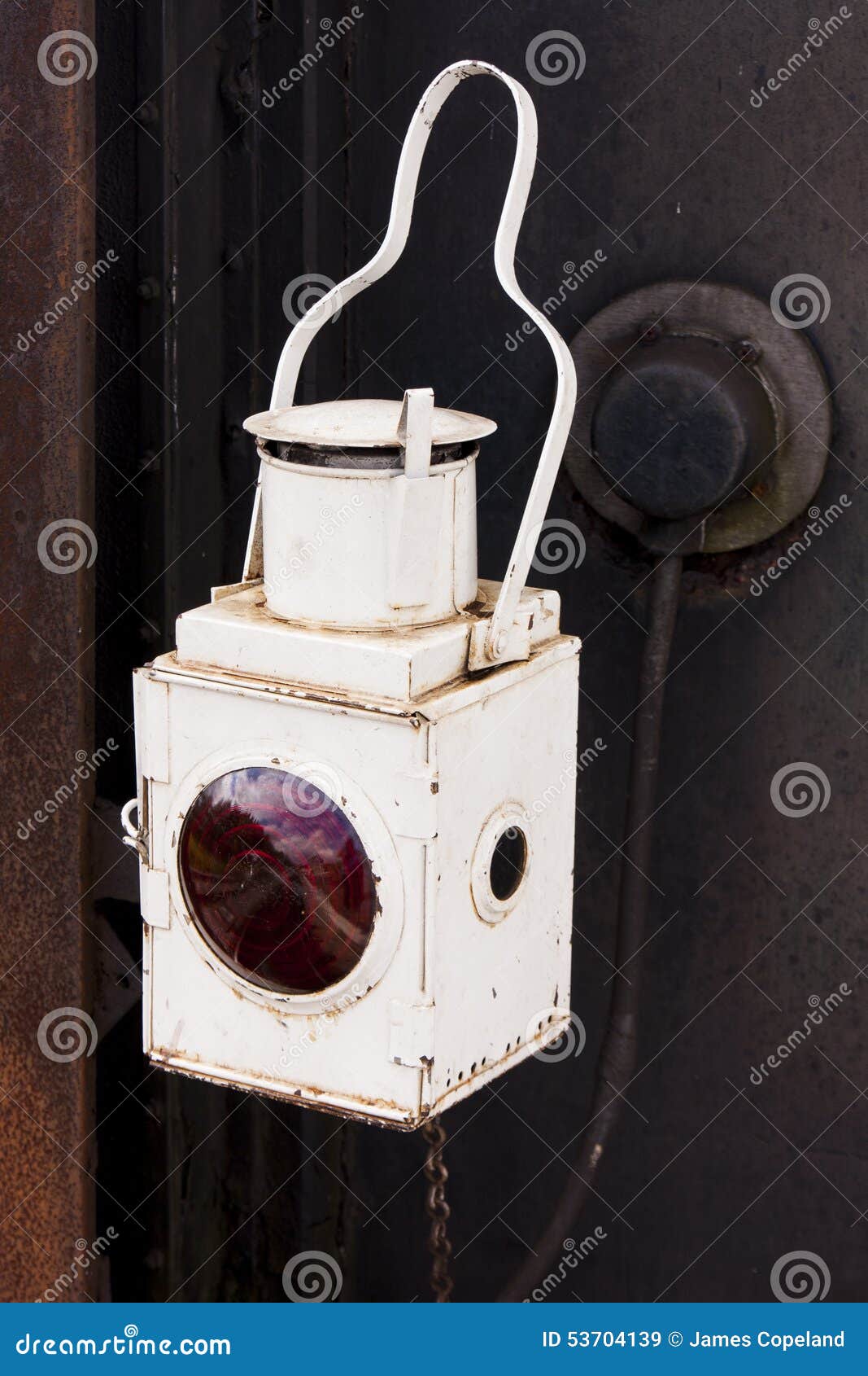 Old train light stock image. Image of train, light - 53704139