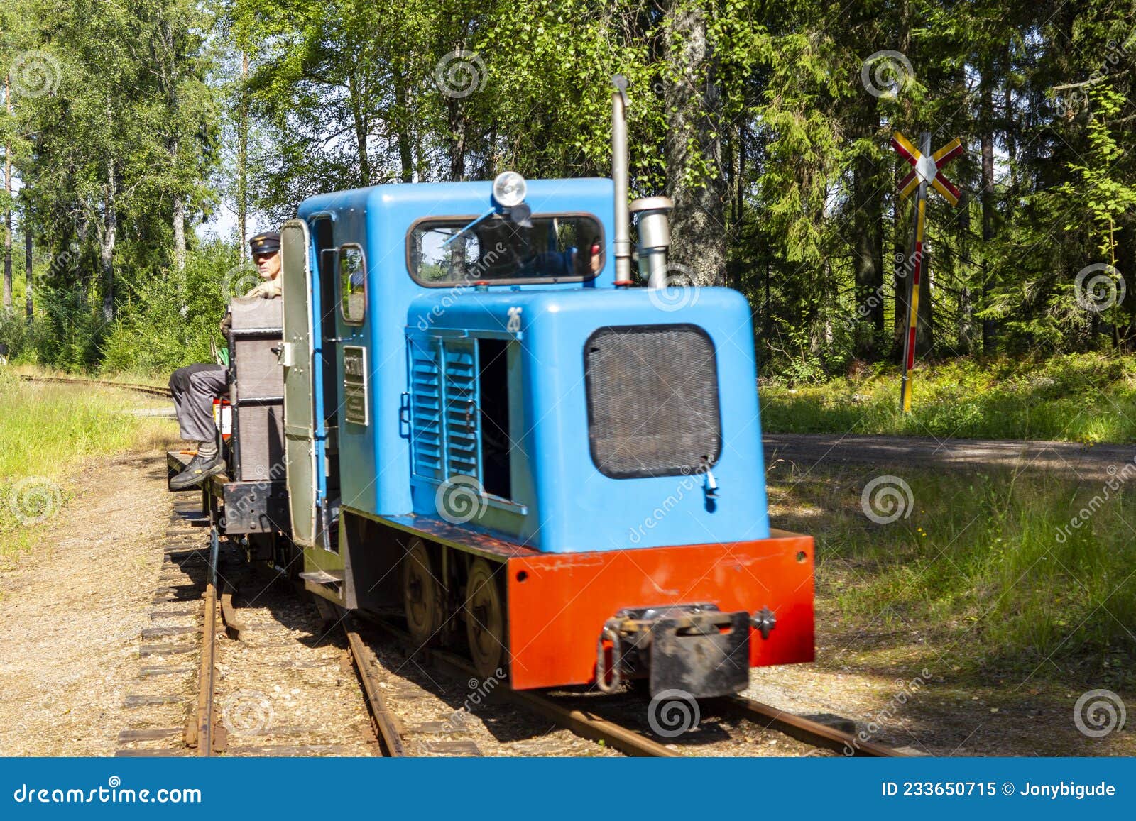Old Train Museum in Ohs, Sweden Editorial Image - Image of småland ...