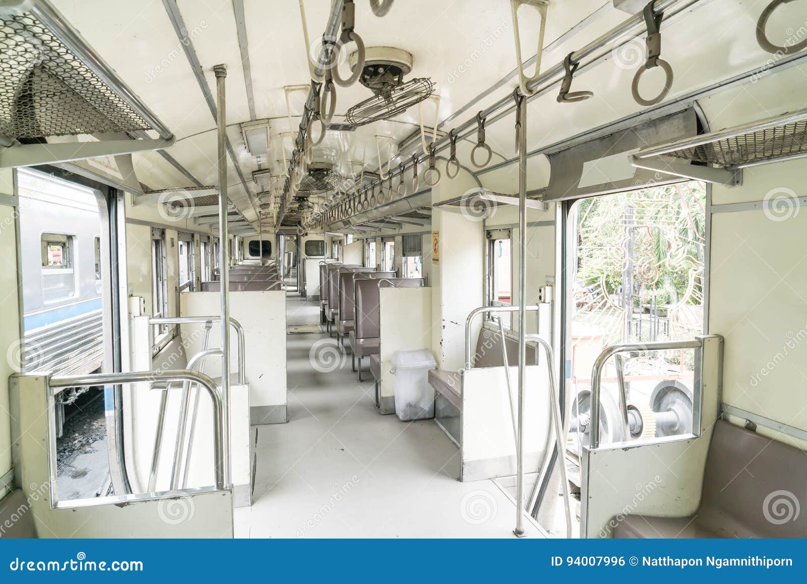Old Train Passenger Carriage Stock Photo - Image of inside, metro: 94007996