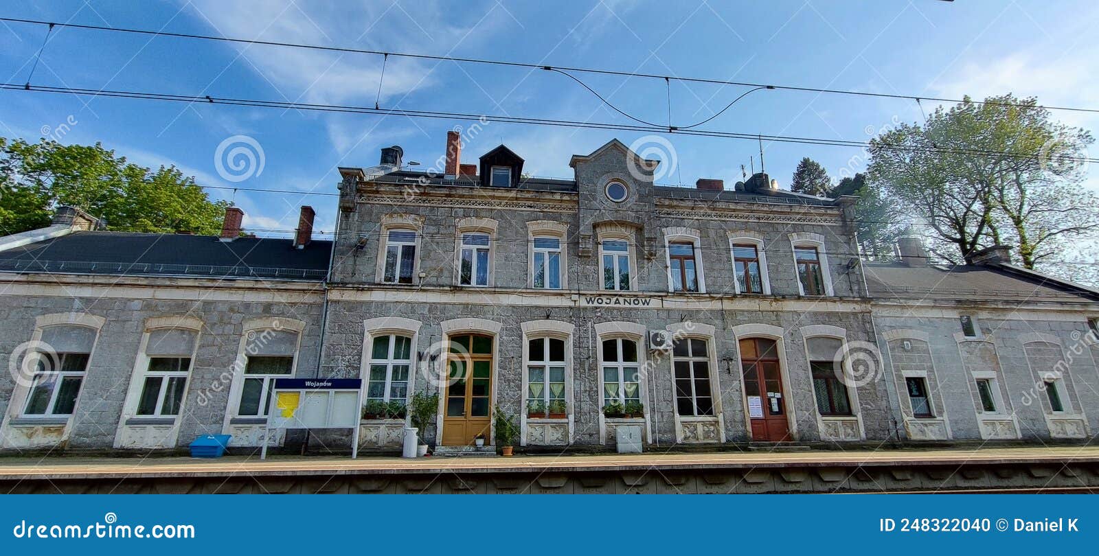 Old Train Station Building Old Climate View Editorial Image - Image of ...