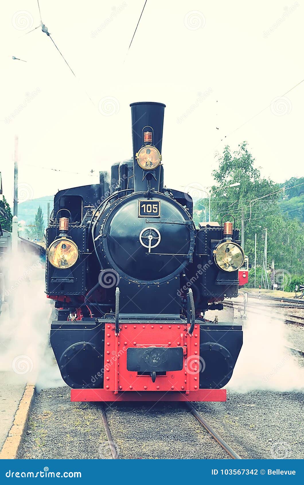 An Old Train in Switzerland Stock Photo - Image of coal, steam: 103567342