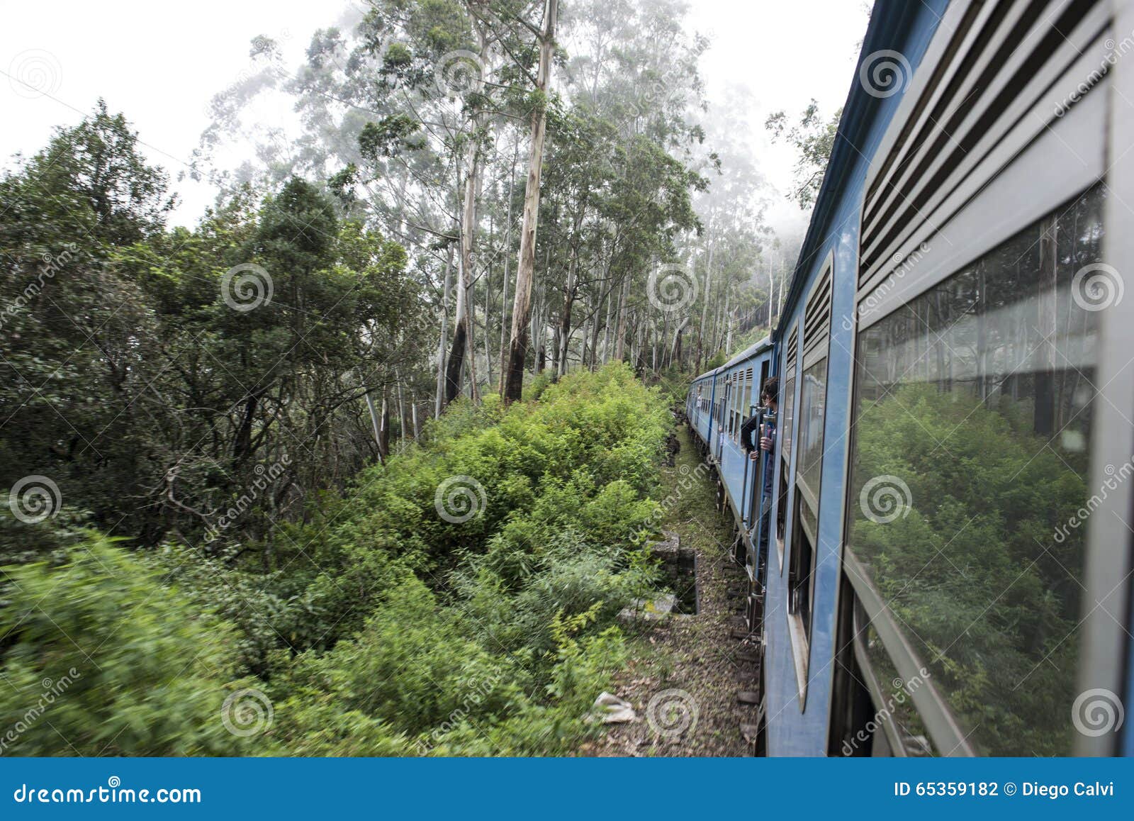 Old Train in Tea Plantations. Ella, Sri Lanka. Editorial Photography ...