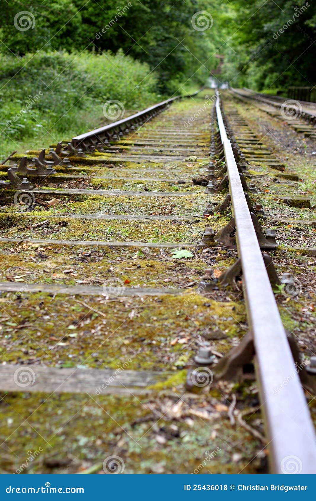 Old train track a stock photo. Image of siding, missing - 25436018