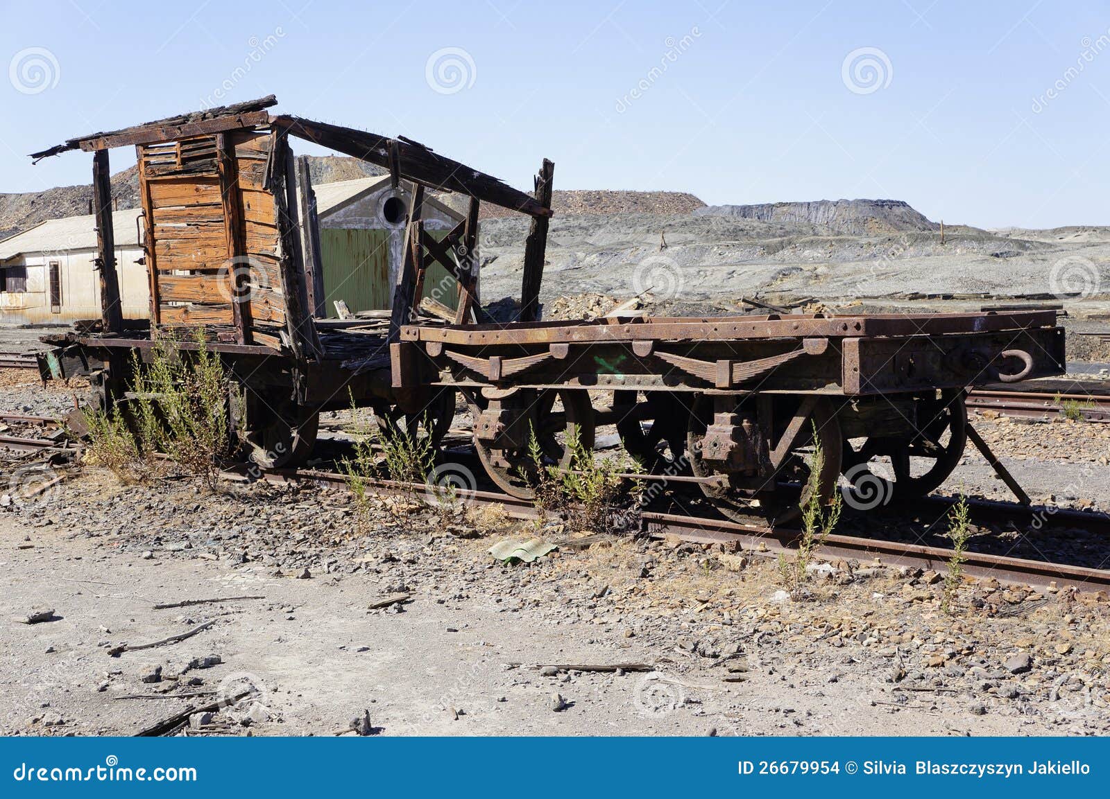 Old train wagon stock photo. Image of heavy, metal, railroad - 26679954