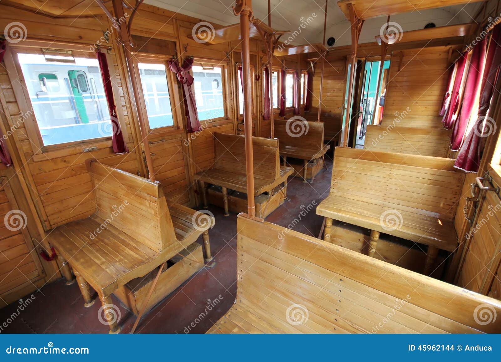 Old train wagon interior stock photo. Image of wagon - 45962144