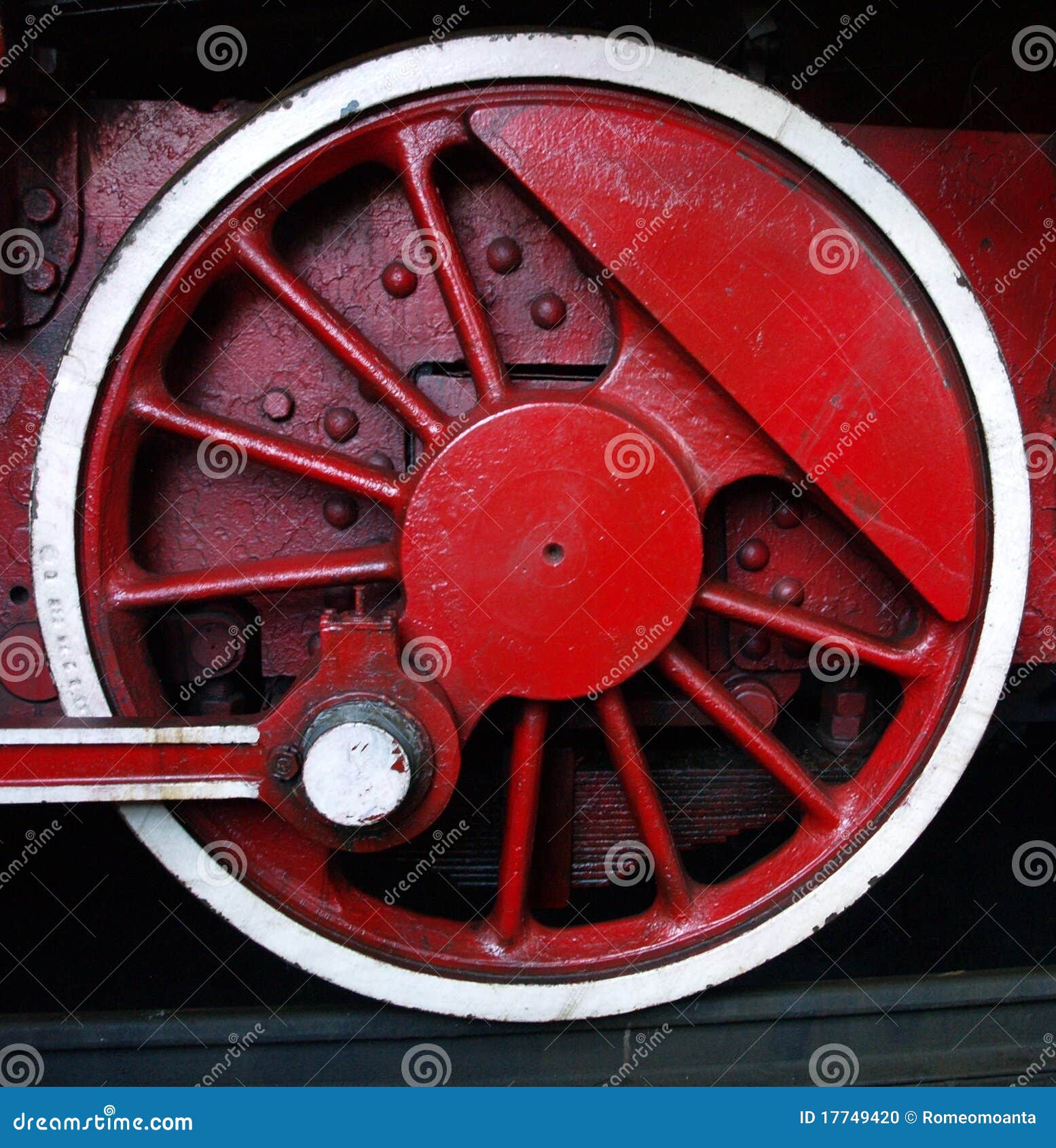 Old Train Wheel stock photo. Image of iron, power, metal - 17749420