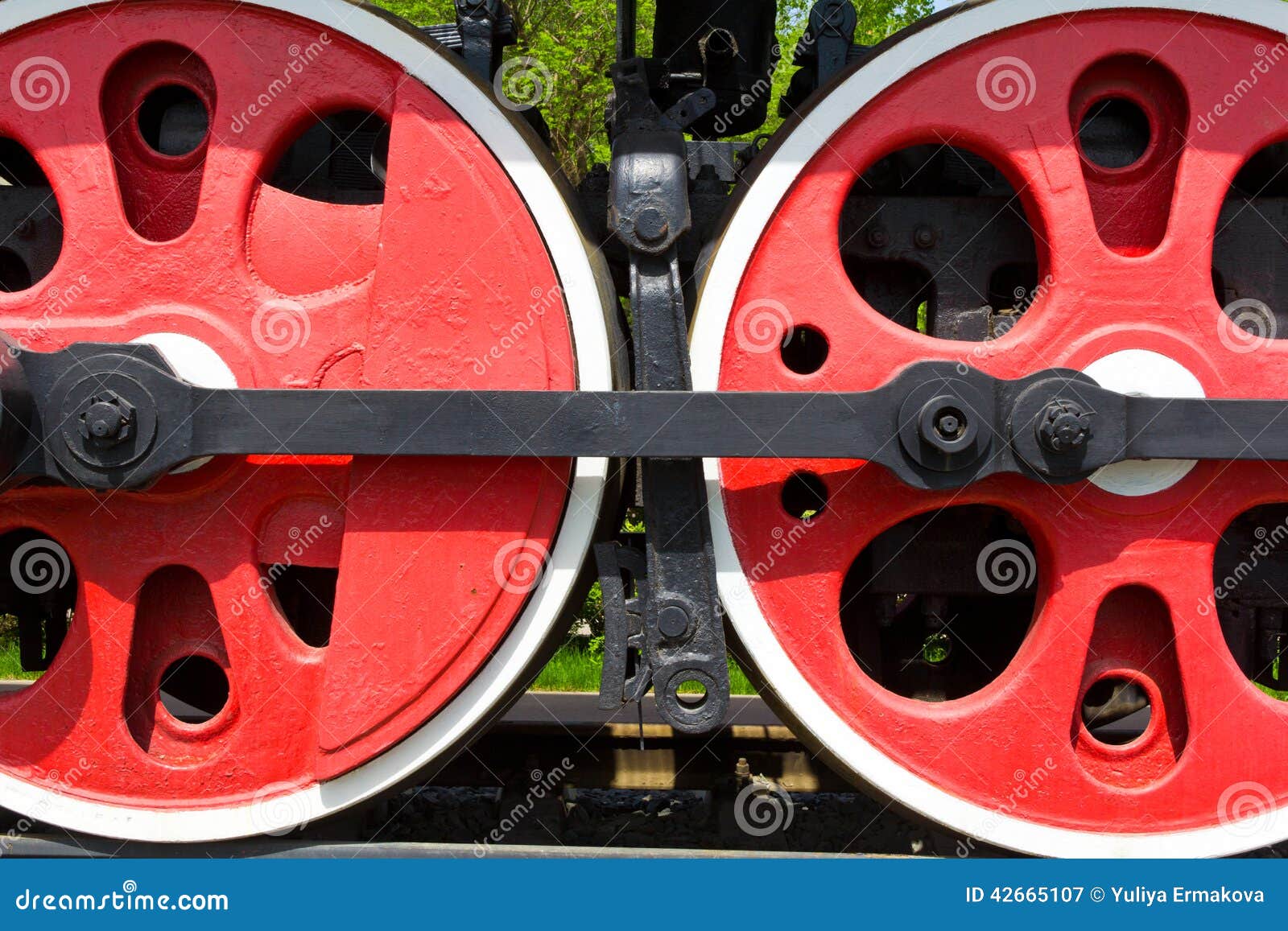 Old train wheel stock image. Image of freight, frame - 42665107