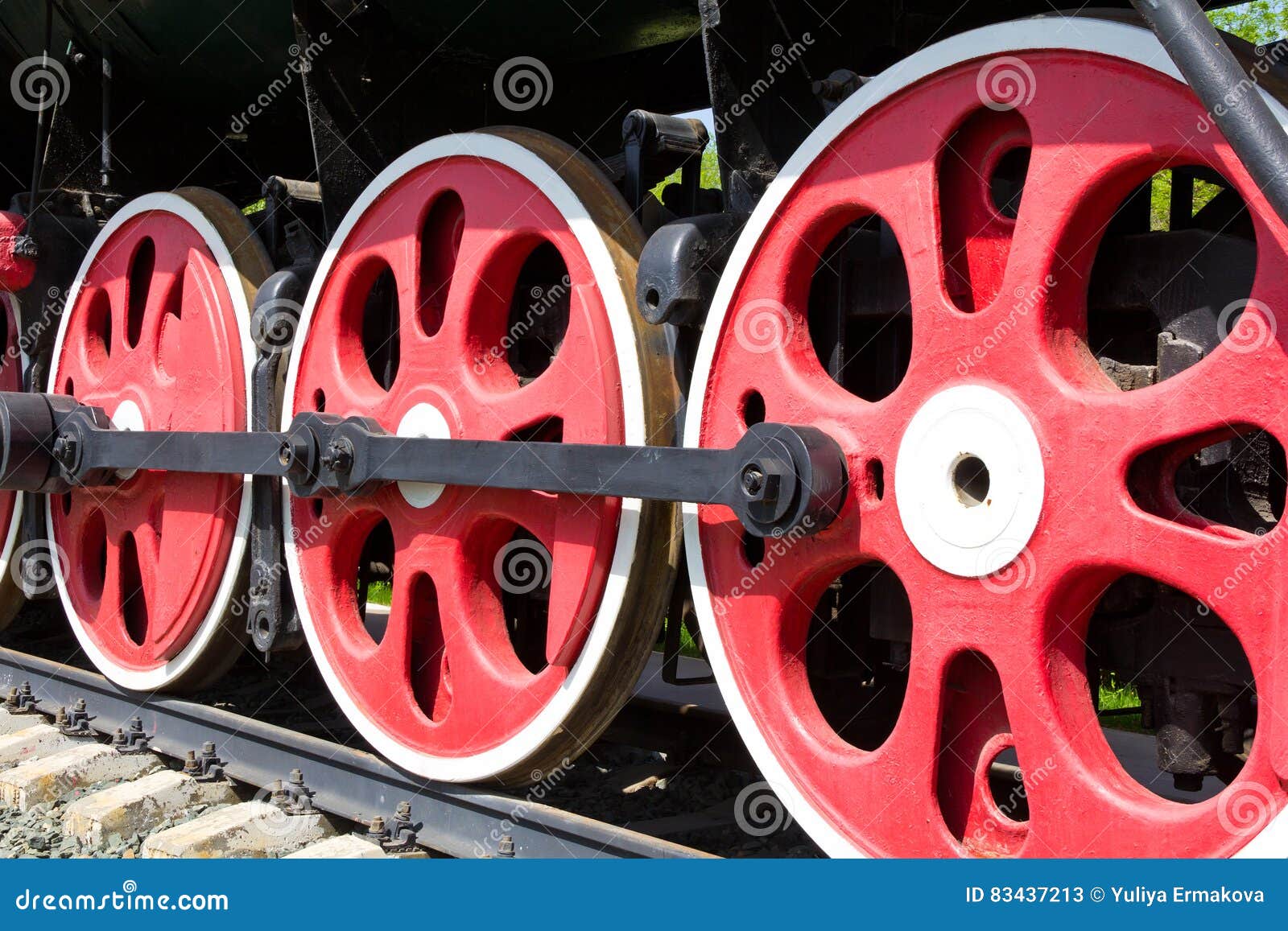 Old train wheel stock image. Image of technology, power - 83437213