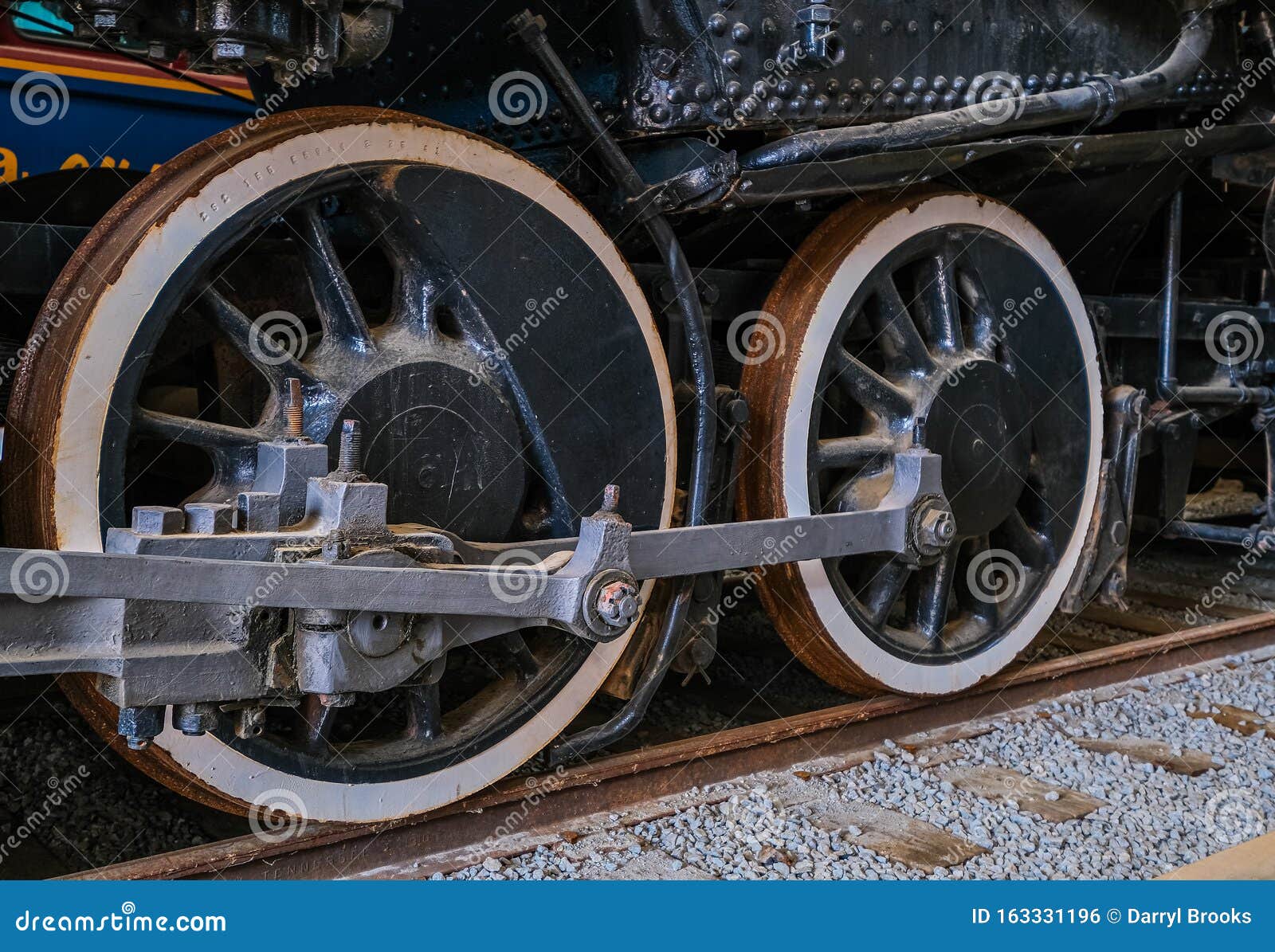 Old Train Wheels stock photo. Image of track, railway - 163331196